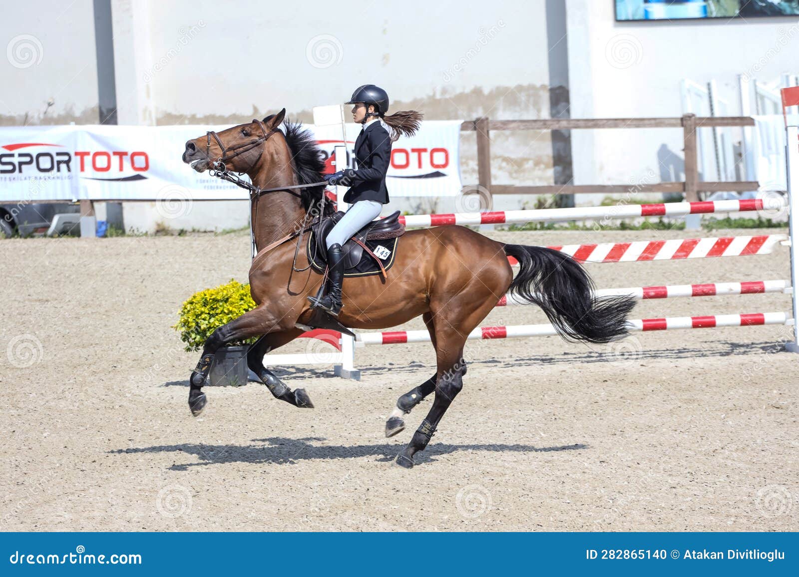 08-04-2023 Istanbul-Turkey: Super League 5th Leg Jumping Competitions ...