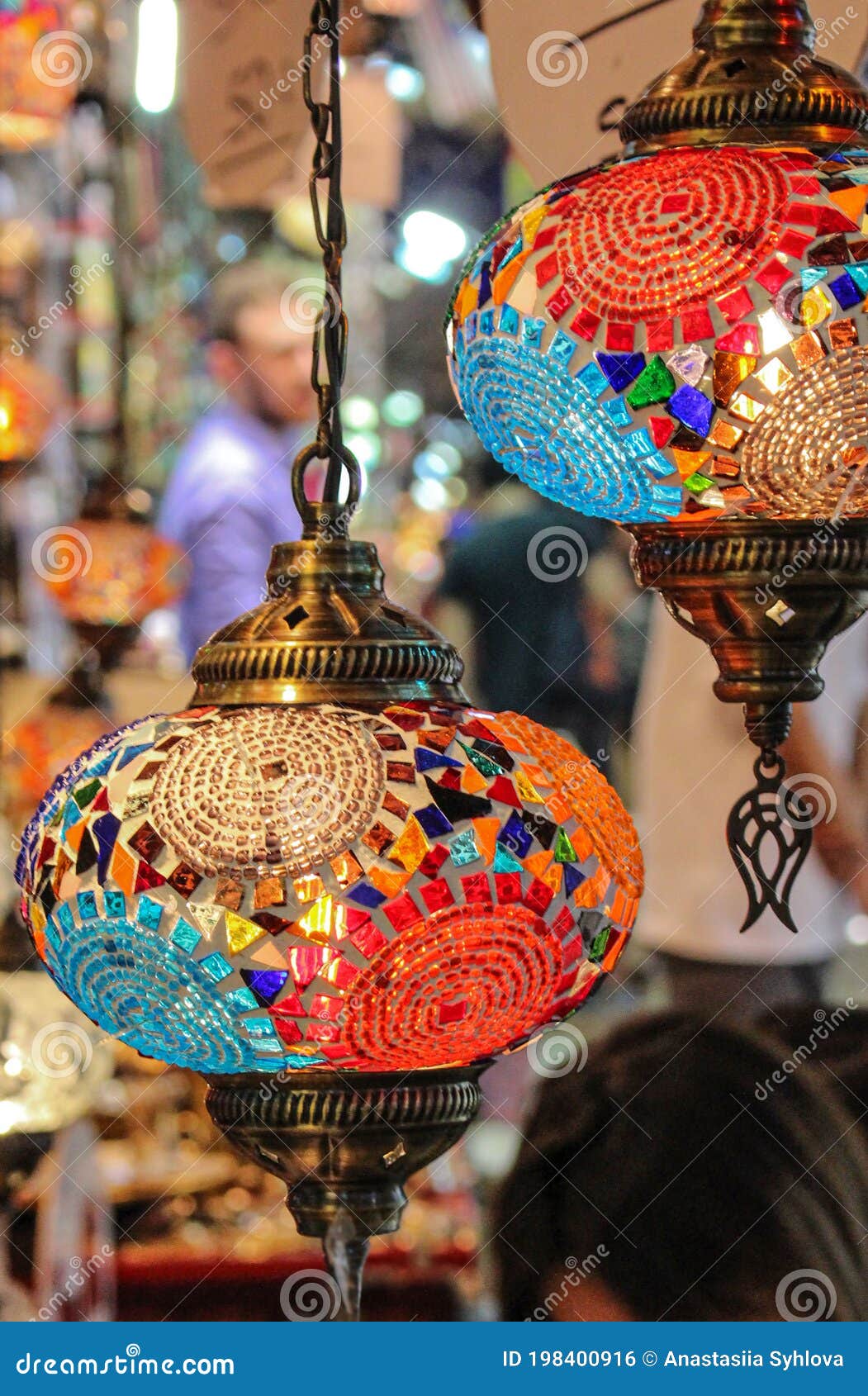 Istanbul- Turkish. Grand Bazaar- Amazing Lamp Editorial Photo - Image ...