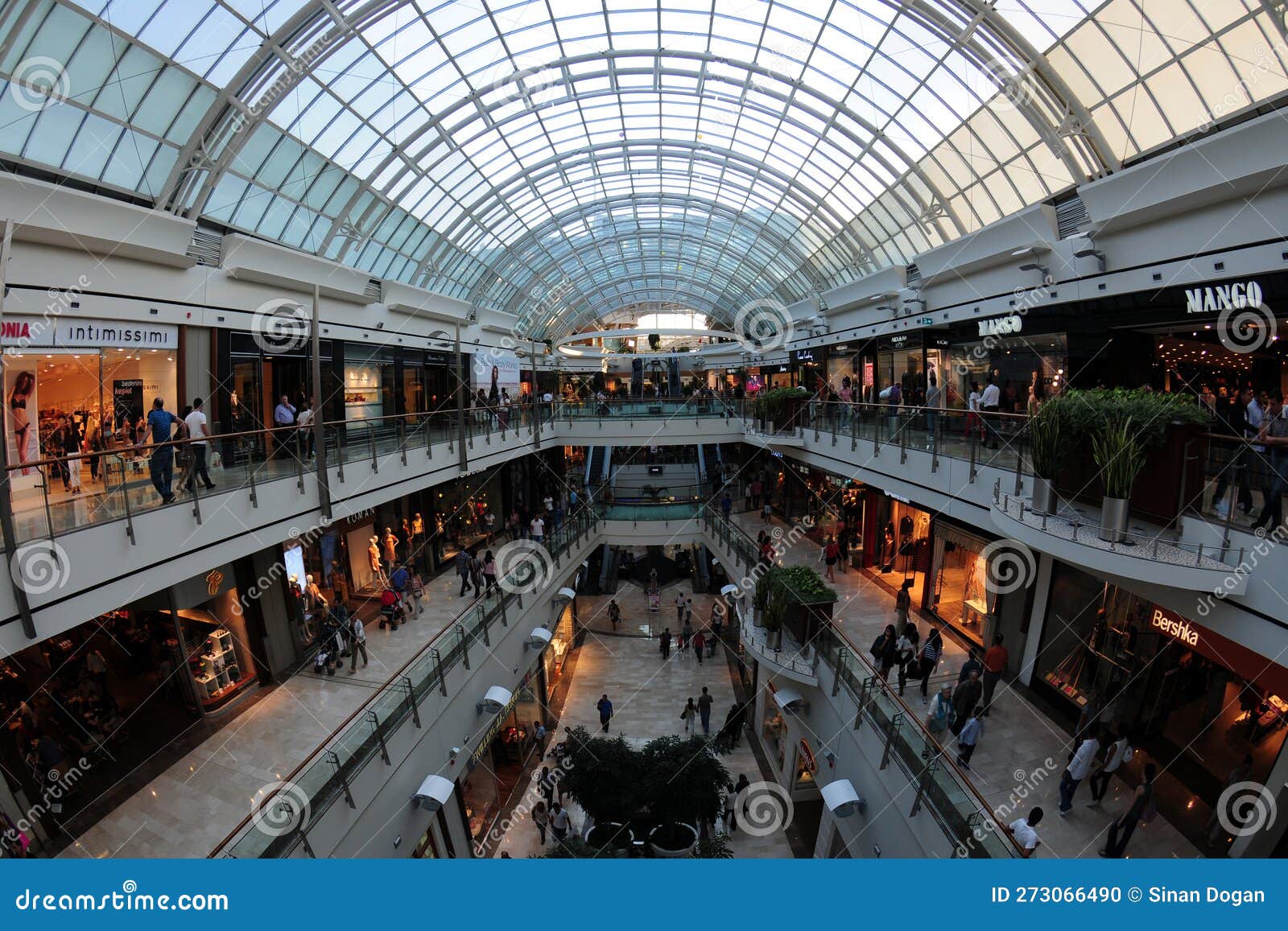 Istinye Park AVM stock photo. Image of shopping, architecture - 273066490