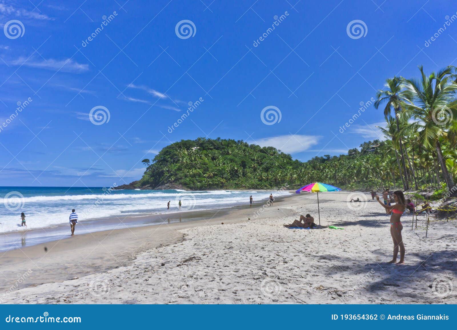 Itacare,Bahia,Brazil editorial photography. Image of color - 193654362