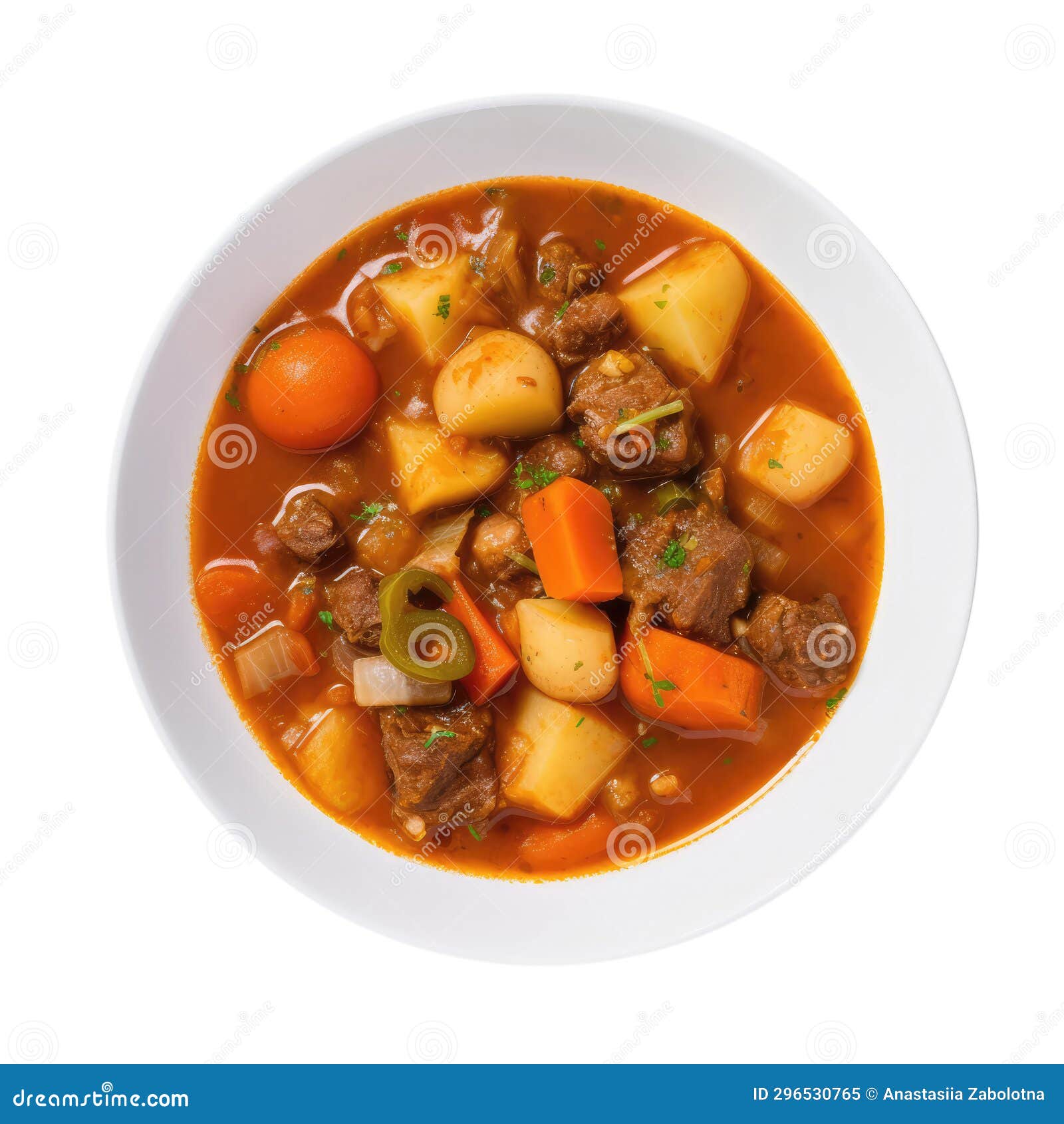 Ital Stew Jamaican Cuisine. on a White Plate Stock Illustration ...