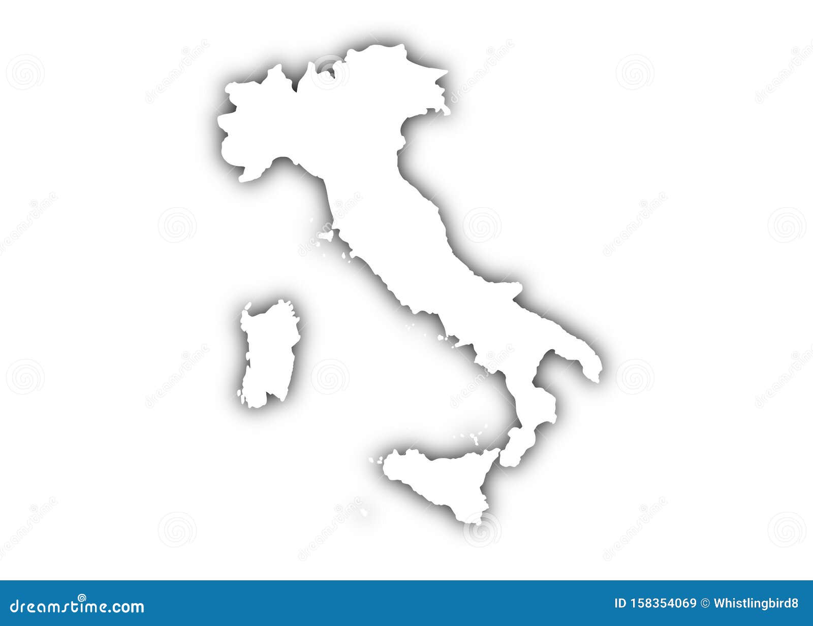 Italia map illustration stock illustration. Illustration of background ...