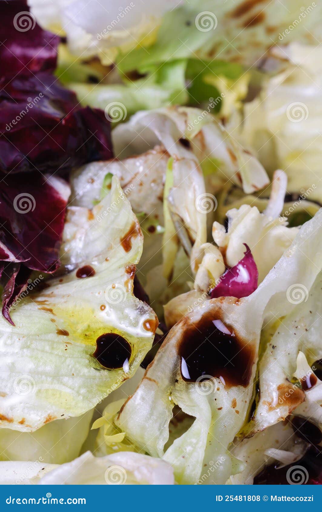 Italiaanse slasaus stock foto. Image of voedsel, keuken - 25481808