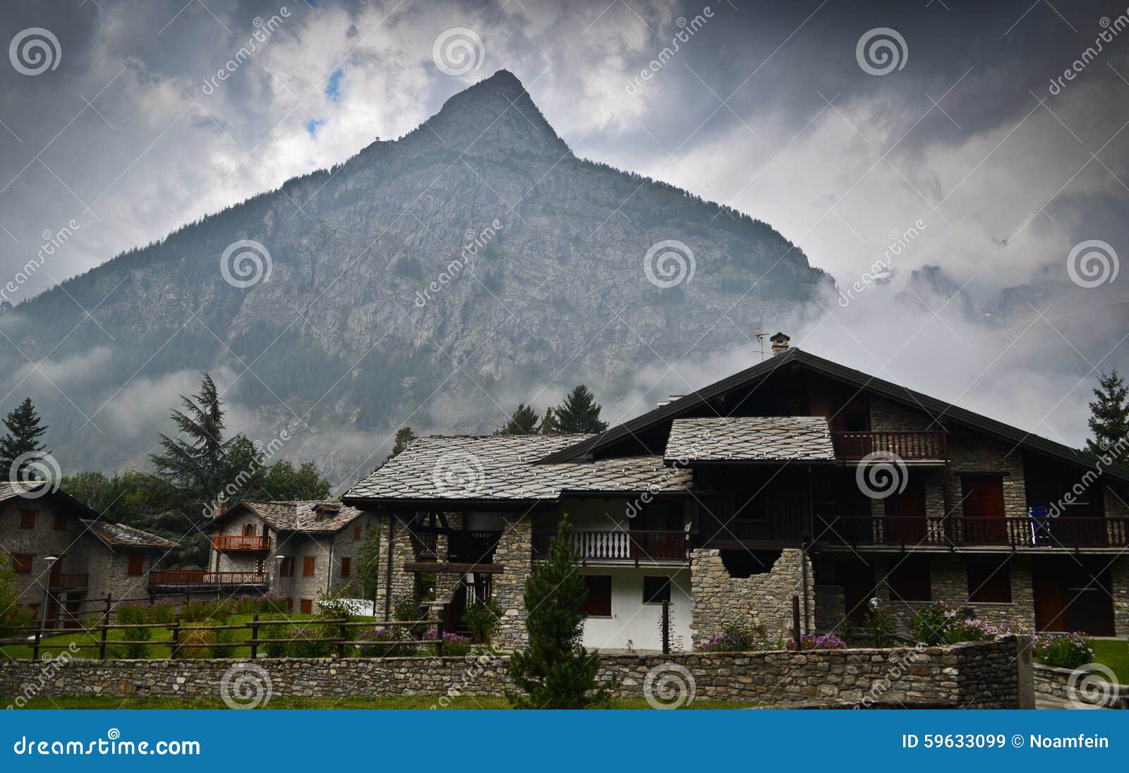 Italian Alps editorial stock image. Image of landscape - 59633099