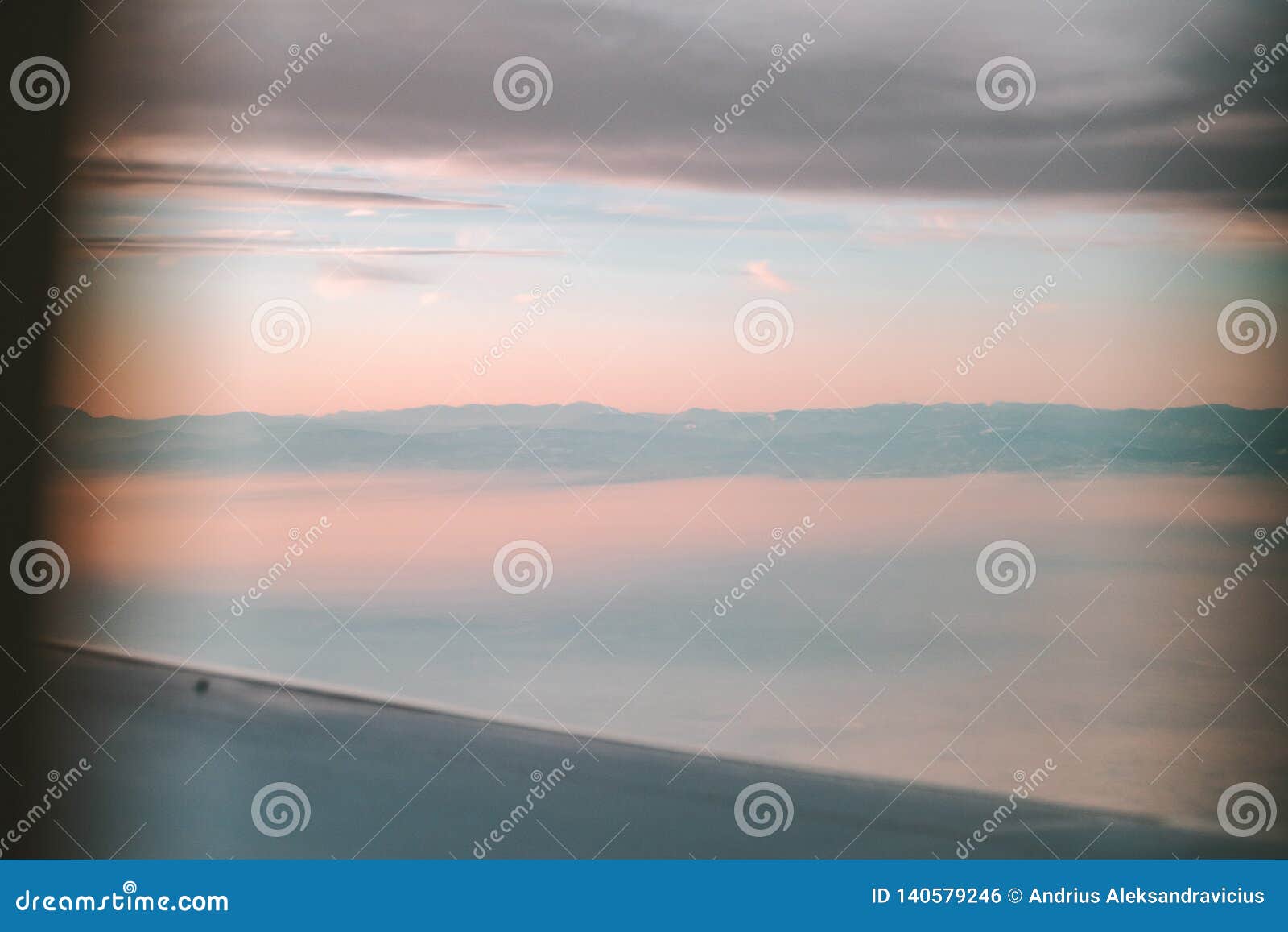 Italian Alps View through Airplane Window Stock Photo - Image of plane ...