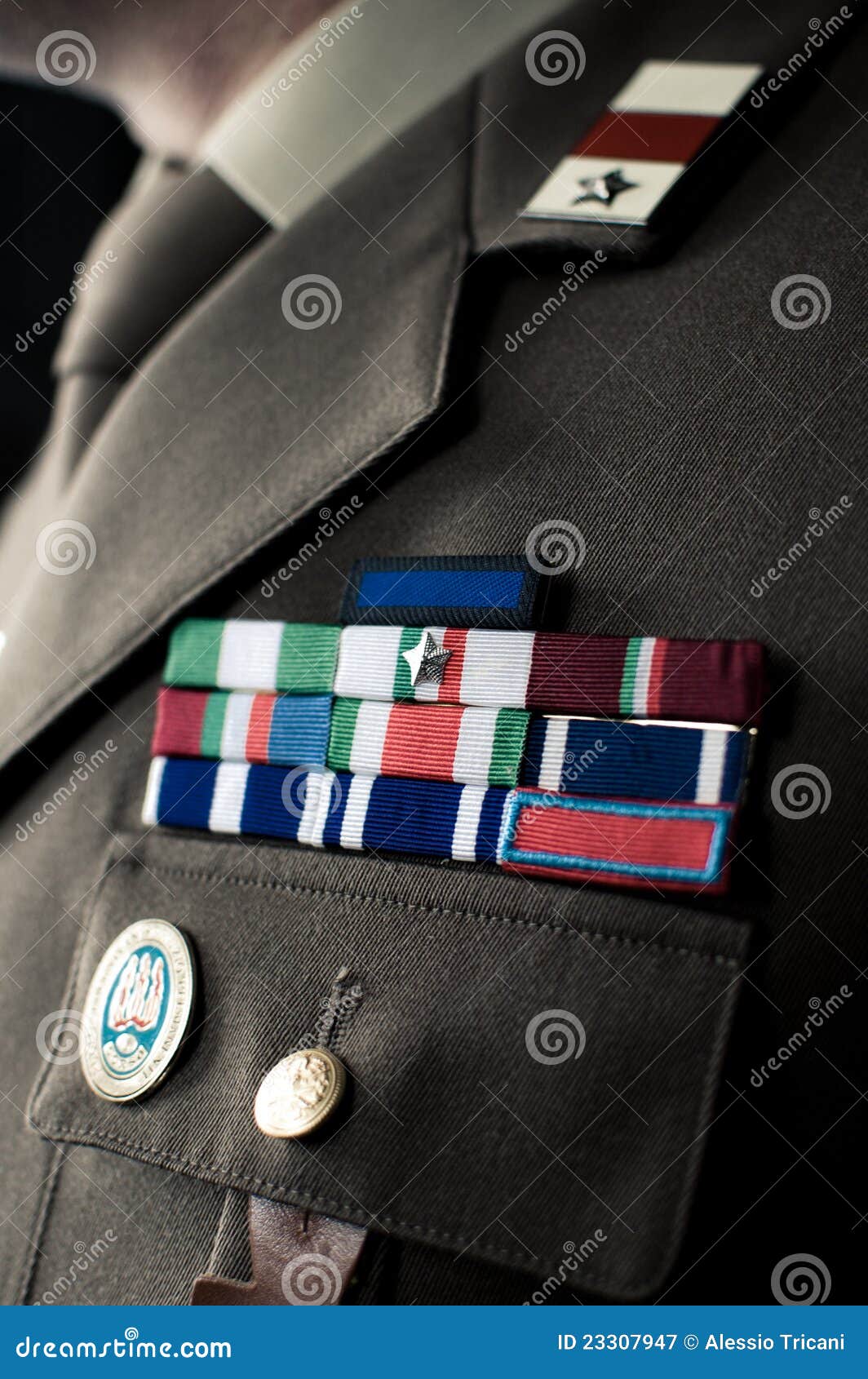 Italian Army Missions Ribbon Editorial Photography - Image of objective ...