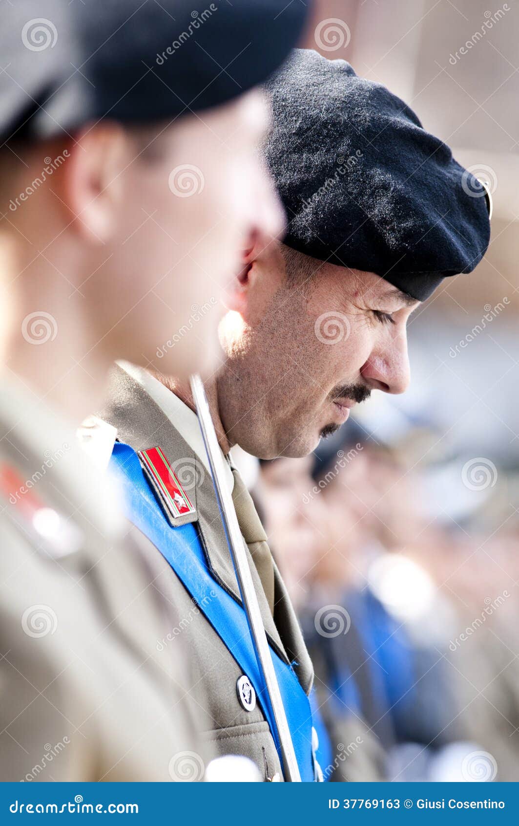 Italian army officers editorial stock photo. Image of forces - 37769163