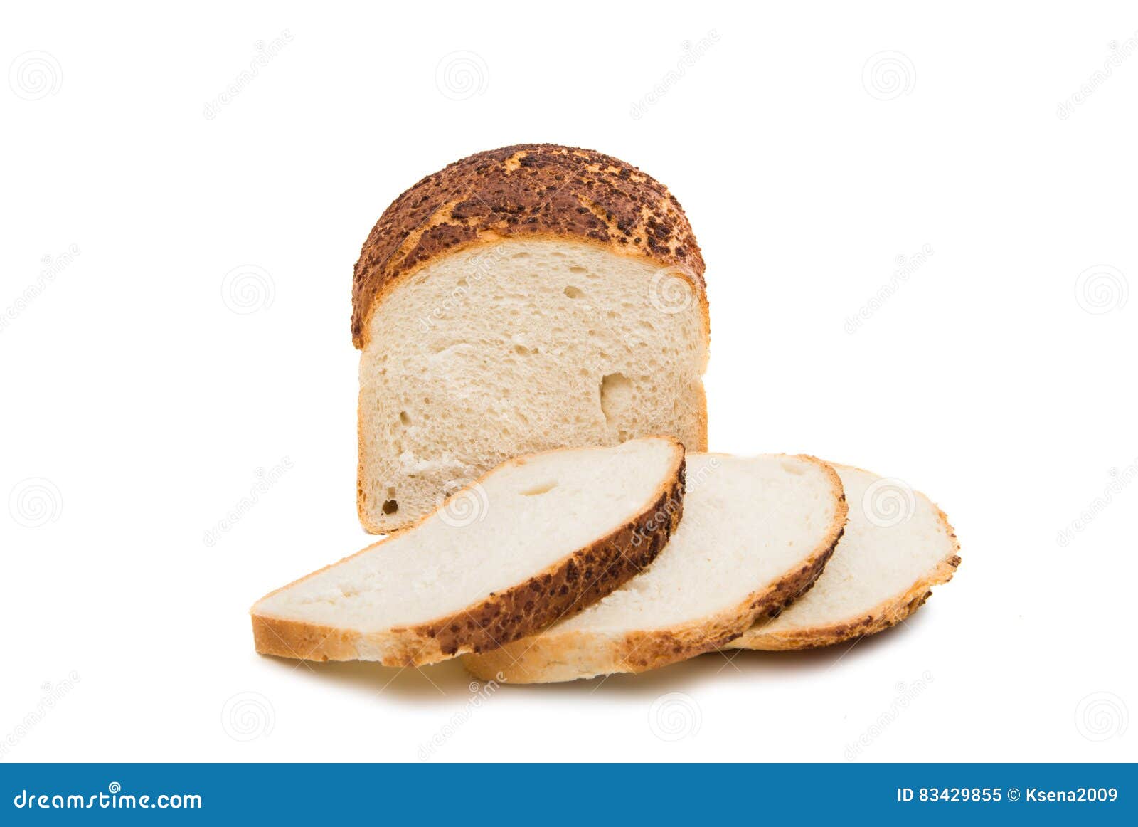 Italian Artisan White Bread Stock Image - Image of brown, olive: 83429855