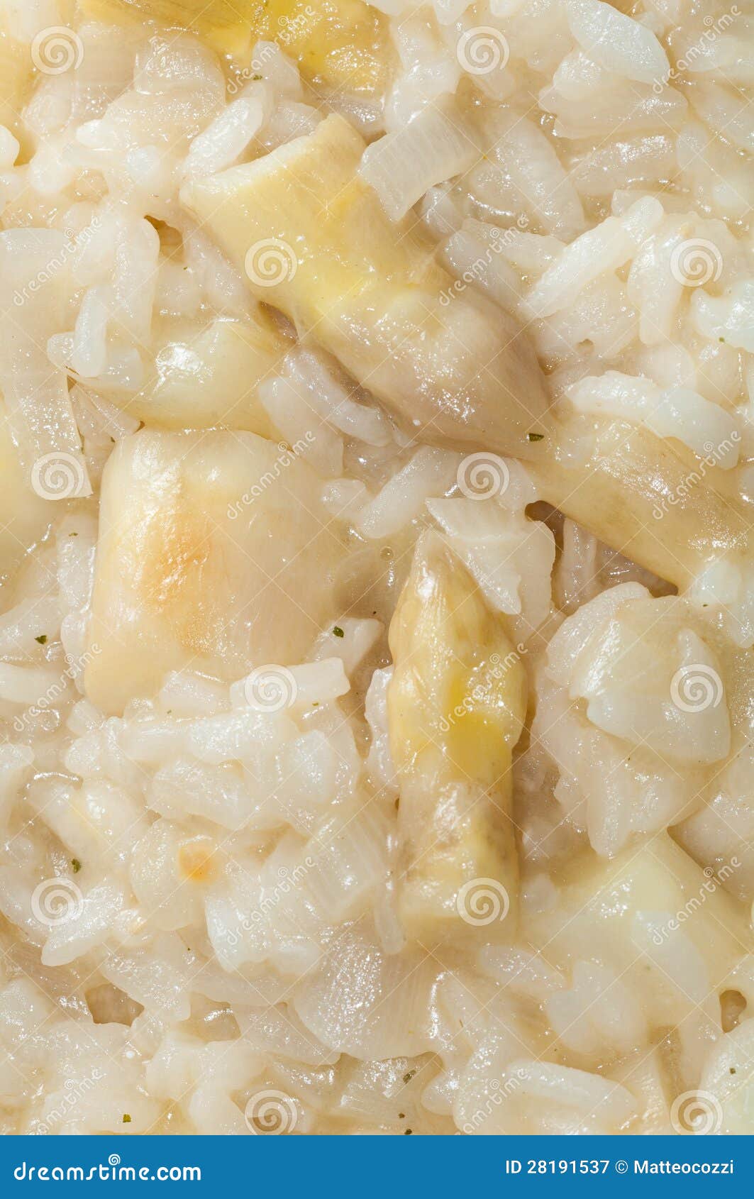 Italian Asparagus Risotto stock image. Image of dish - 28191537