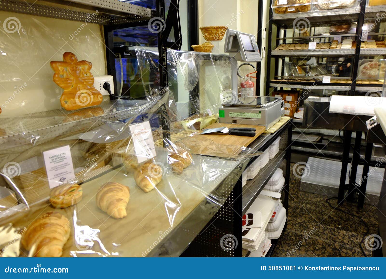 Italian Bakery editorial photo. Image of pasta, seller - 50851081