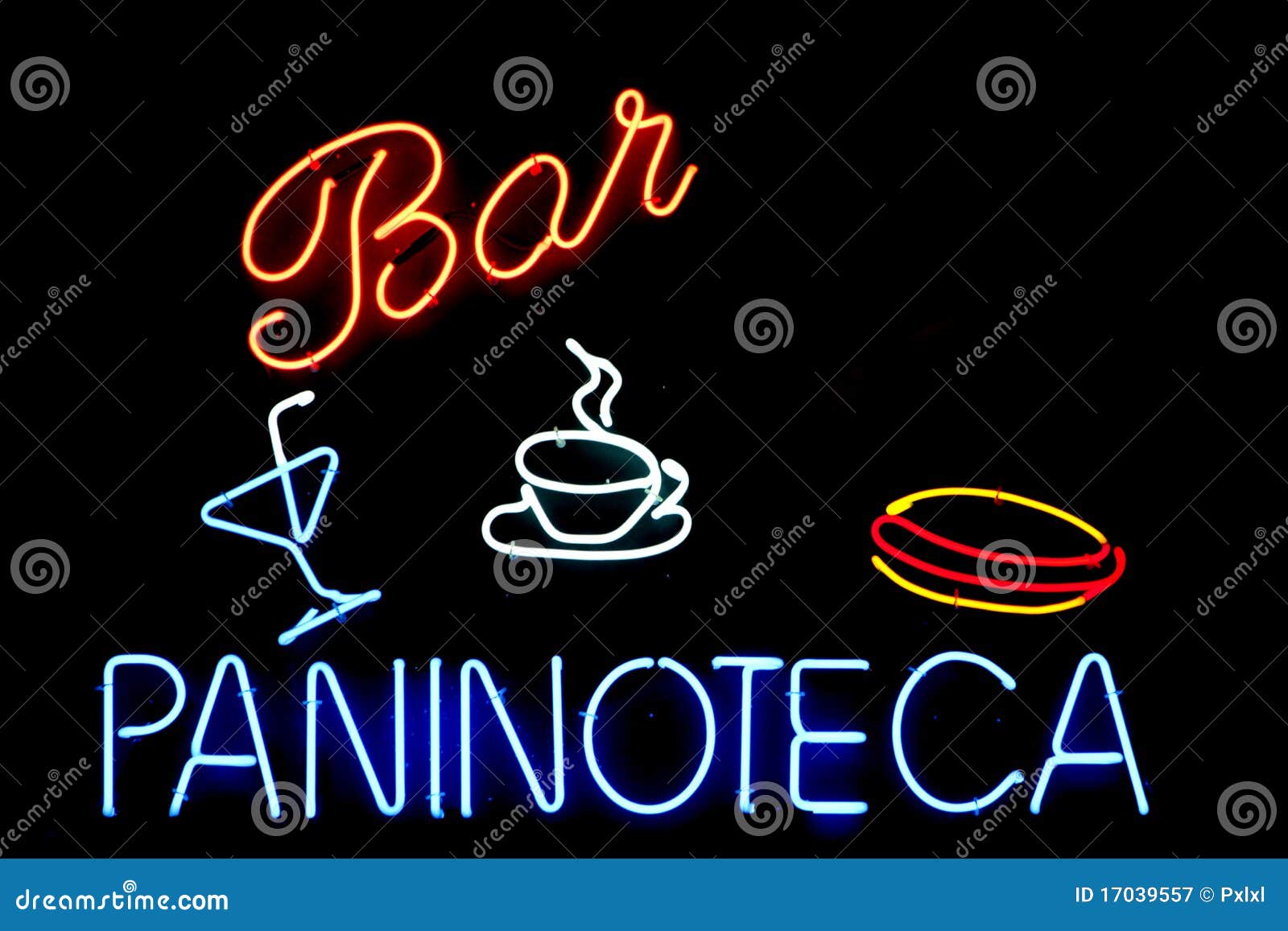 Italian bar sign stock image. Image of advertisement - 17039557