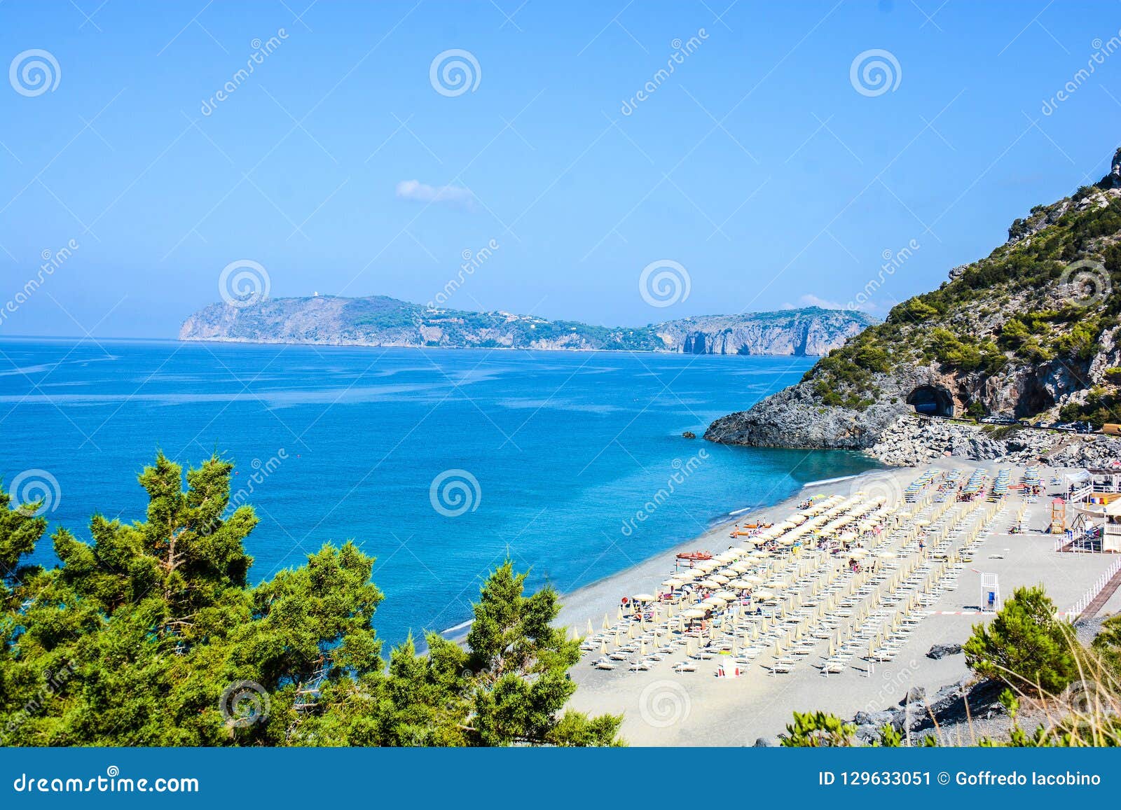 The Cliffs Of Cyclops Faraglioni Dei Ciclopi In Sea Near Aci Trezza ...