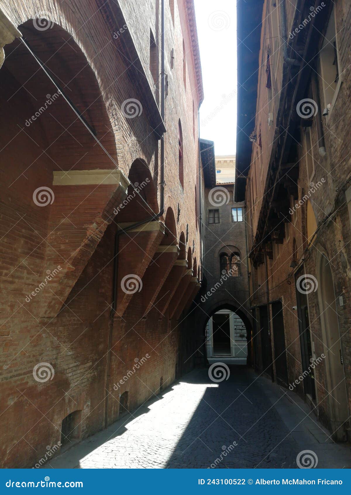 Italian beautiful streets stock photo. Image of neighbourhood - 243100522