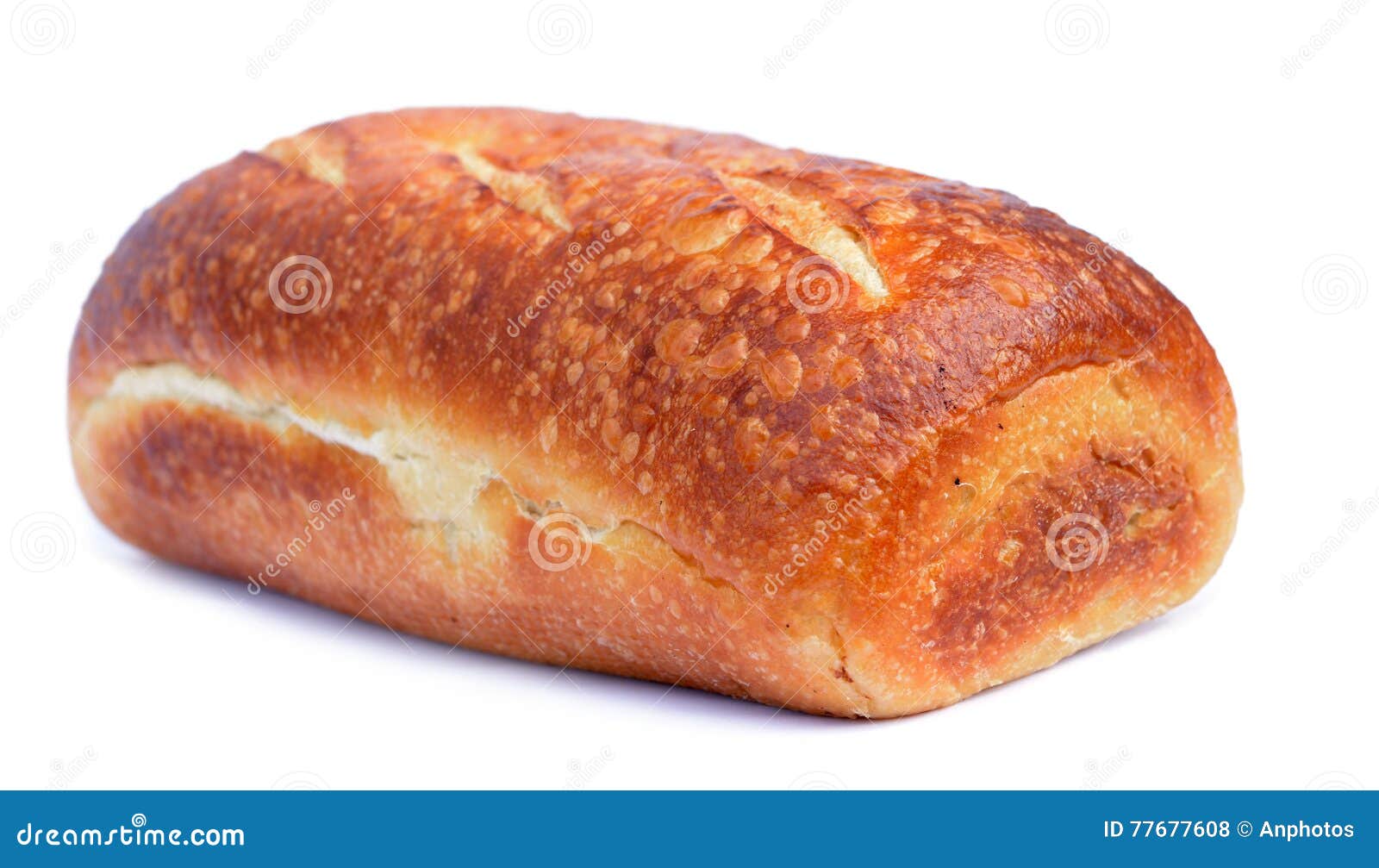 Italian bread stock photo. Image of brown, crust, single - 77677608