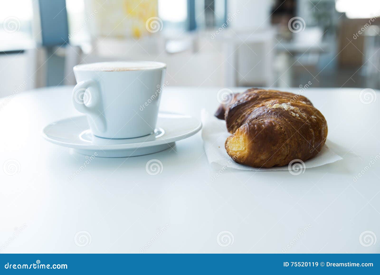 Italian breckfast stock image. Image of breackfast, brioche - 75520119