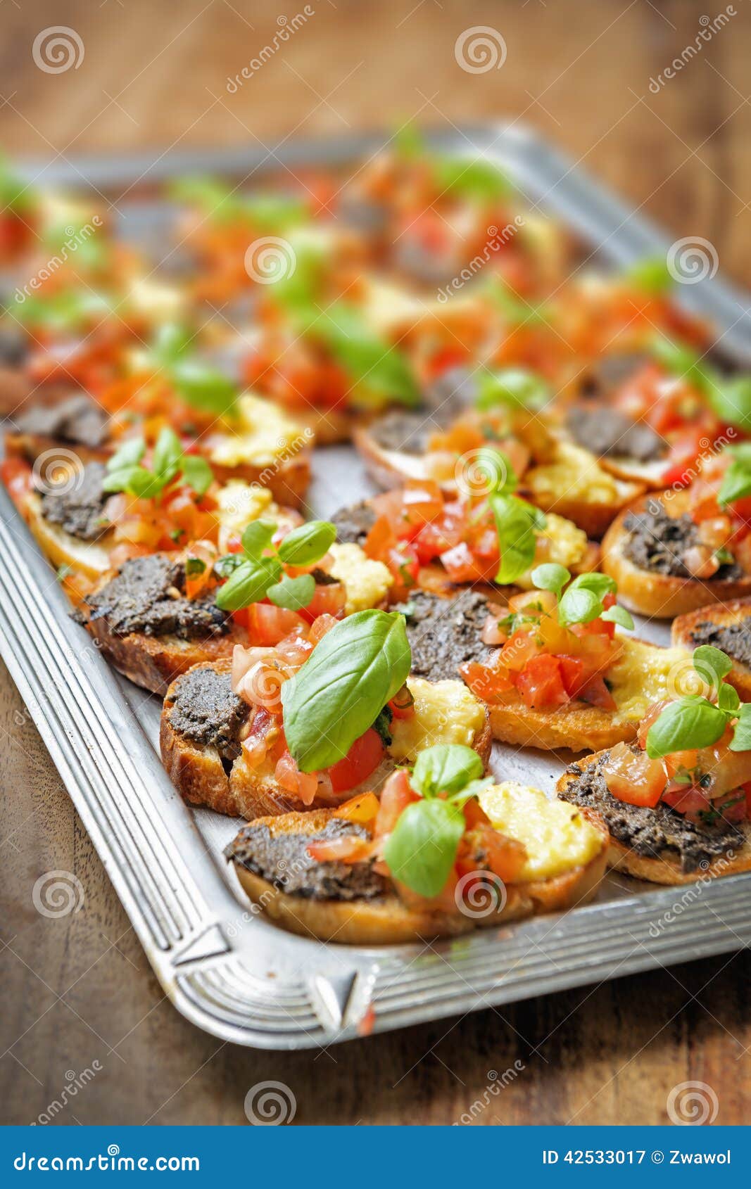 Italian bruschetta stock image. Image of board, cuisine - 42533017