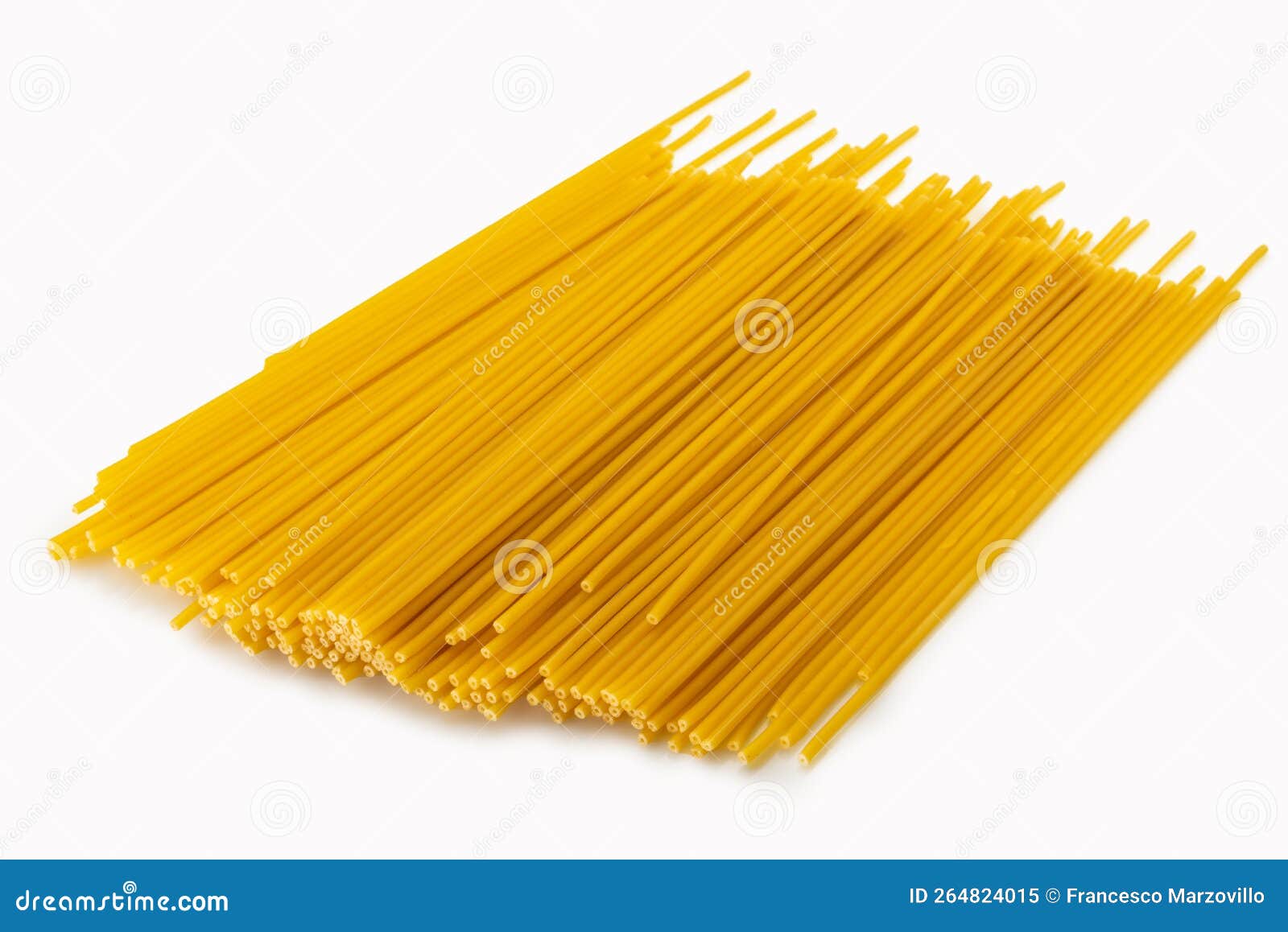 Italian Bucatini Pasta Isolated on White Stock Image - Image of copy ...