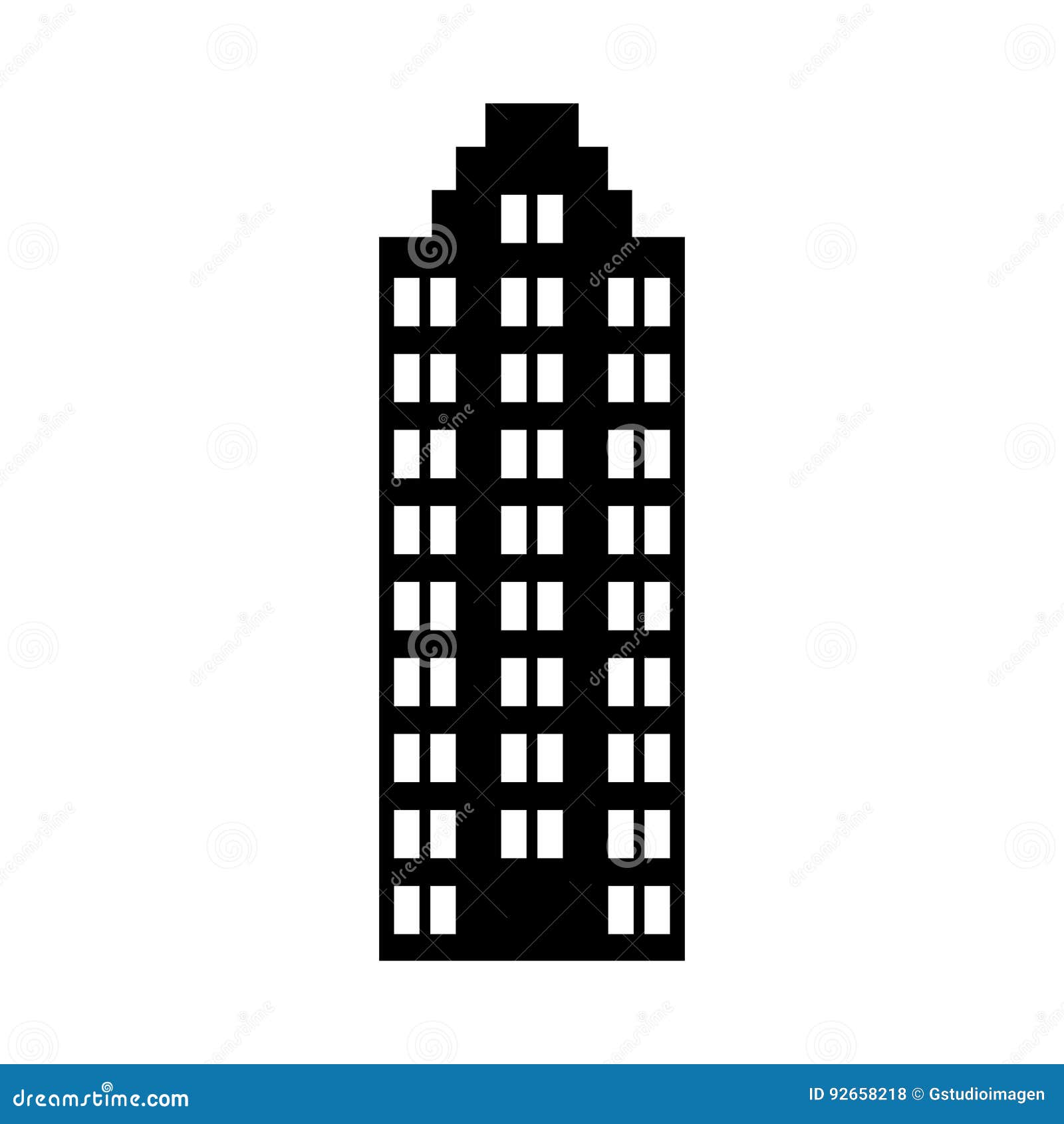 Italian building icon stock vector. Illustration of ancient - 92658218