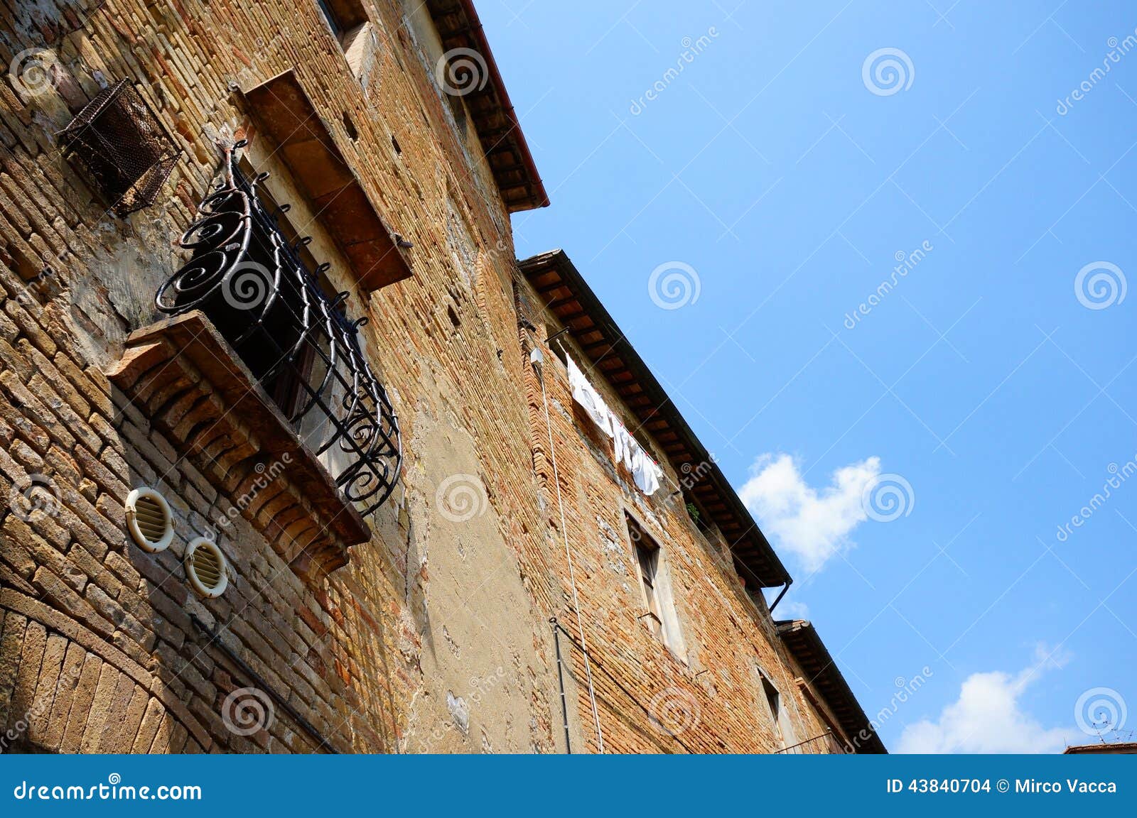 Italian building stock photo. Image of italian, tuscany - 43840704