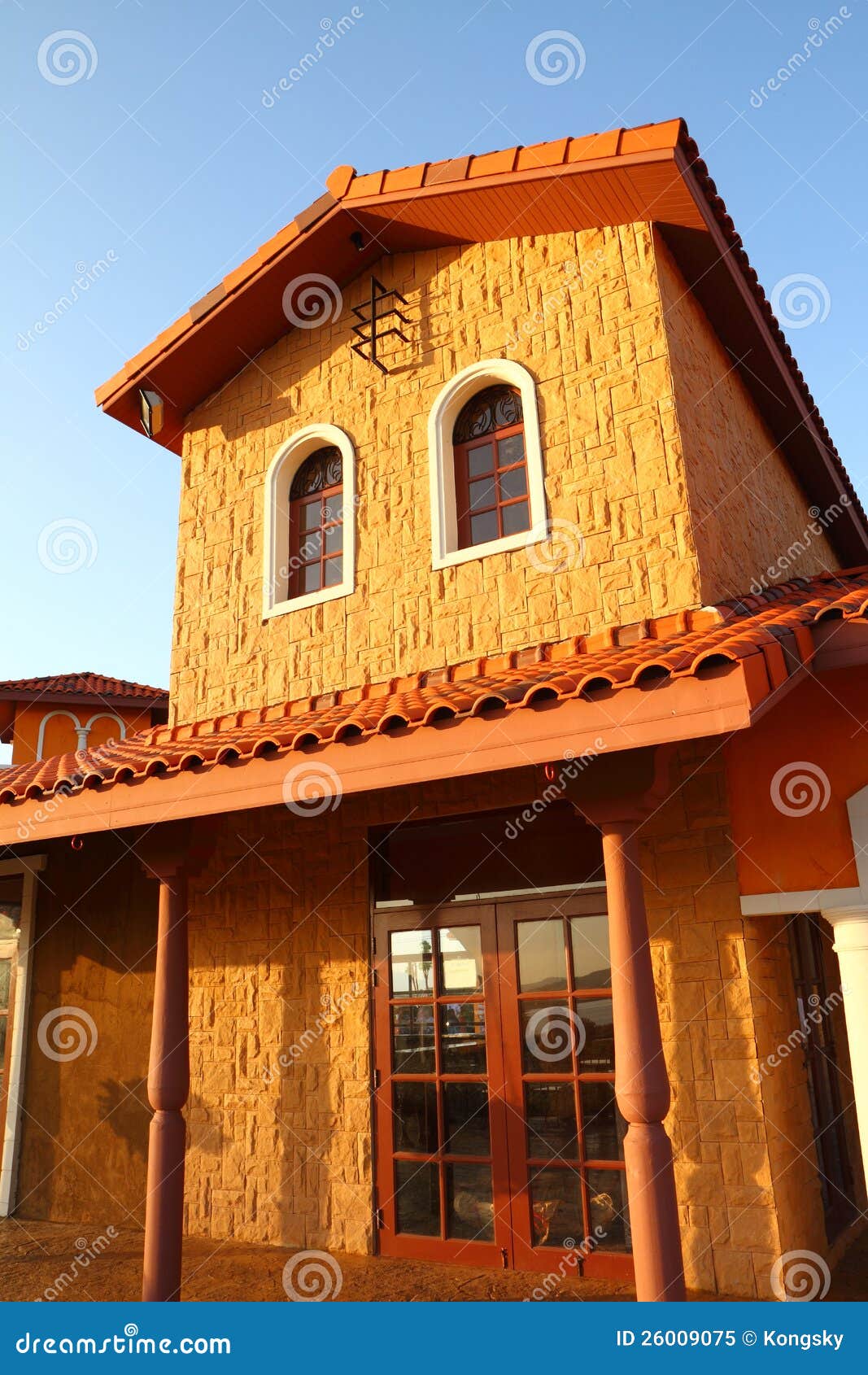 Italian building style stock image. Image of famous, facade - 26009075