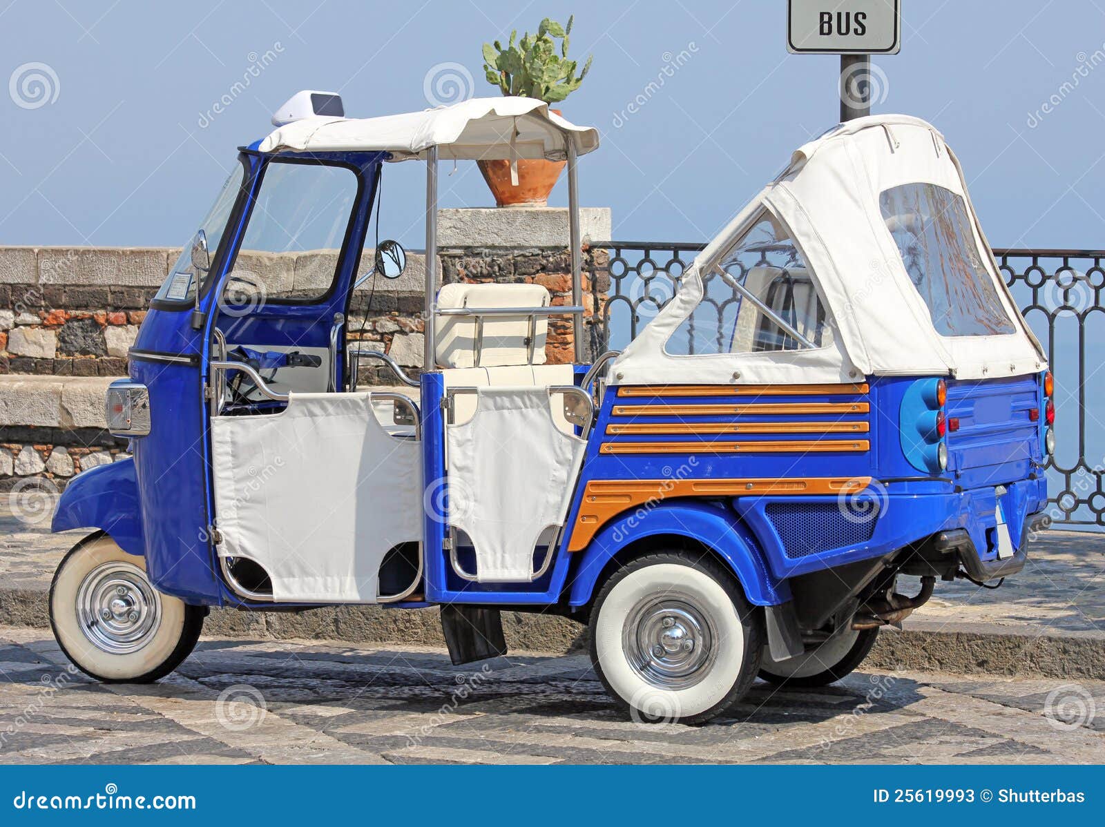Italian cab stock image. Image of pilipinas, motorbike - 25619993