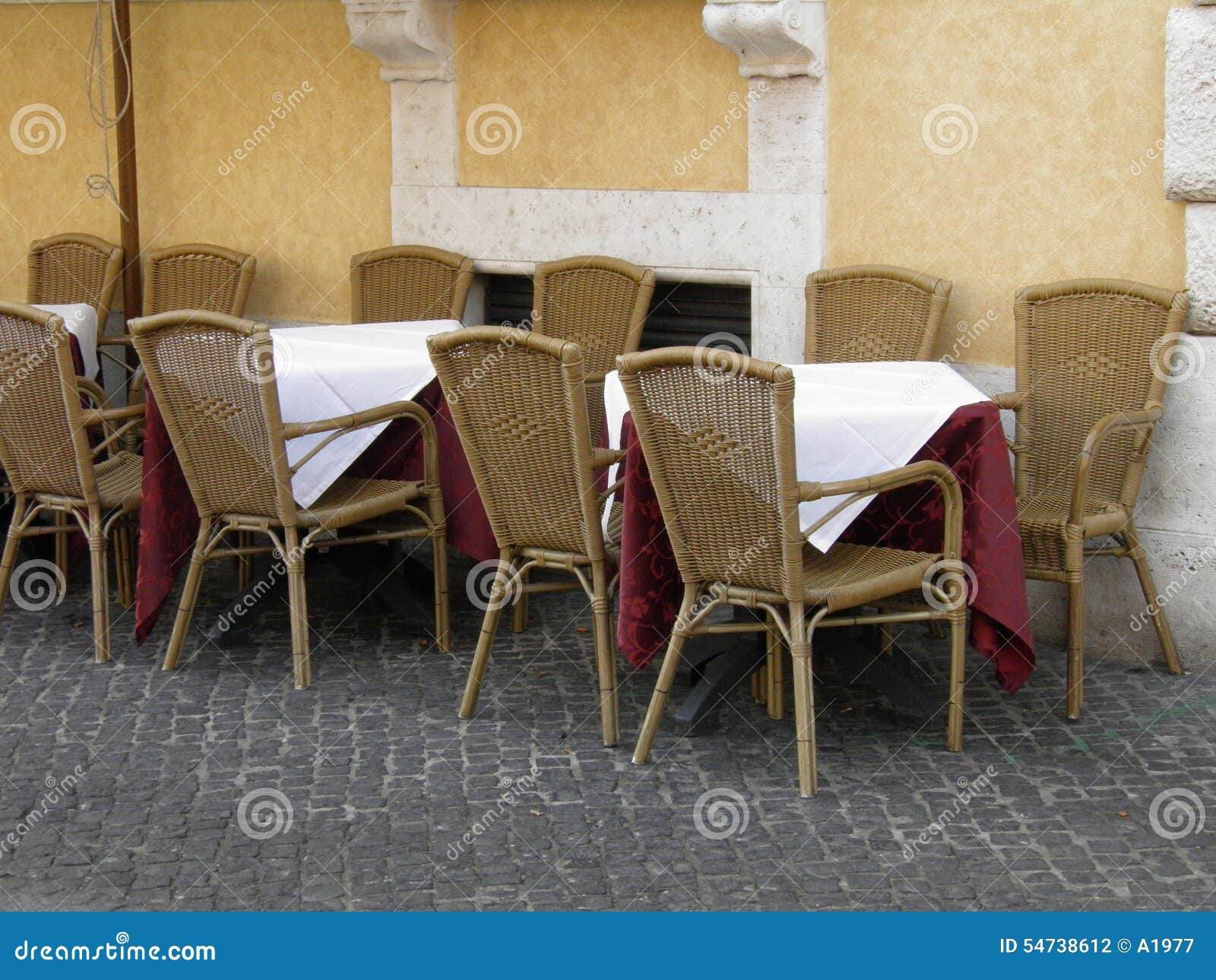 Italian cafe stock photo. Image of italian, outdoor, outside - 54738612