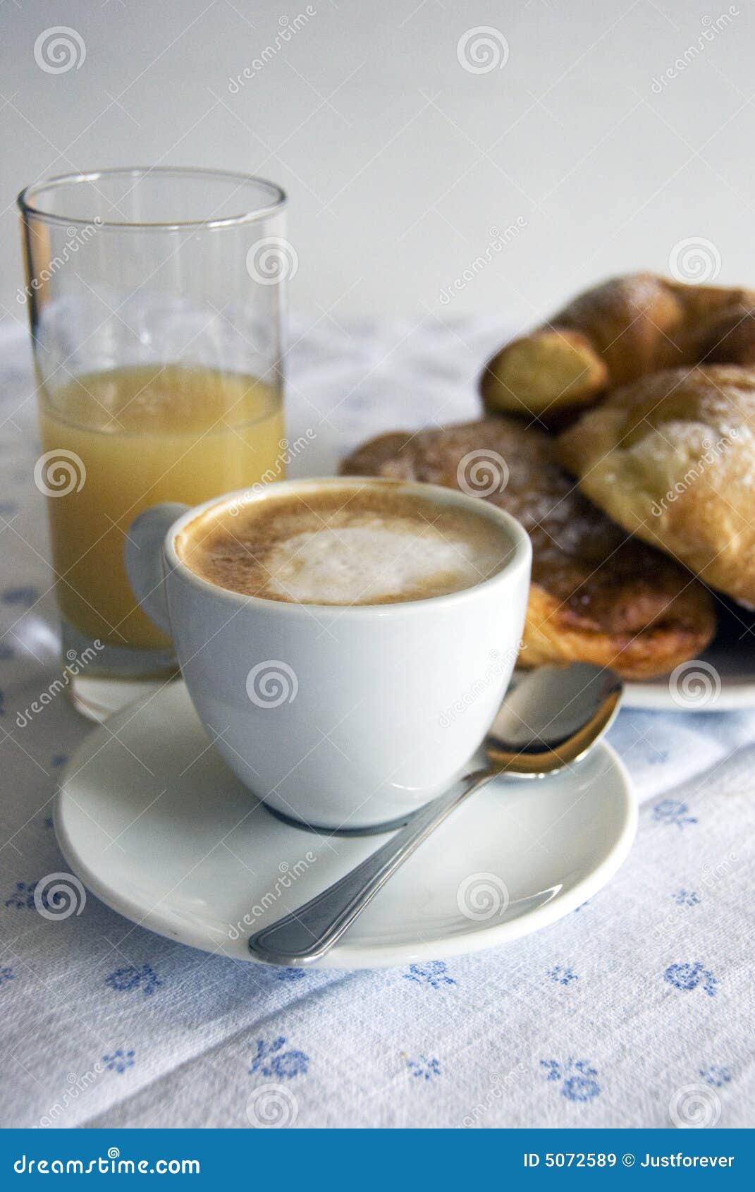 Italian cappuccino stock image. Image of flowers, french - 5072589