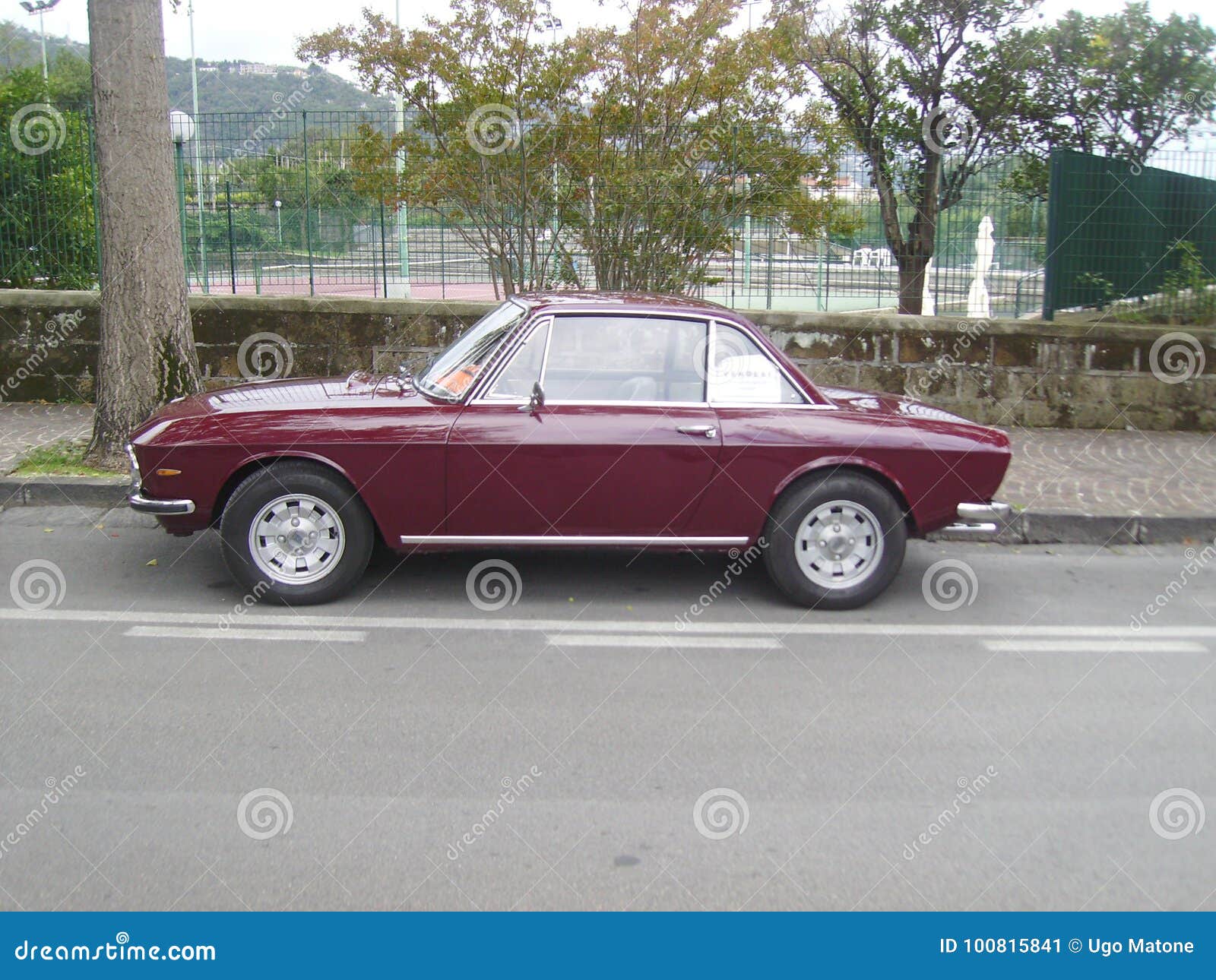 Italian car side 3 editorial photo. Image of ferrari - 100815841