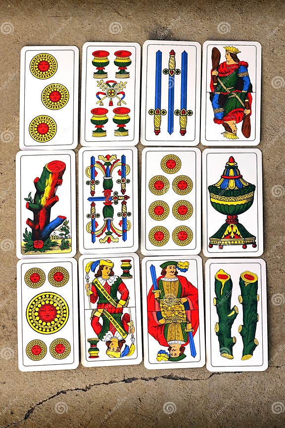 Italian cards stock image. Image of club, fortune, deck - 17784829