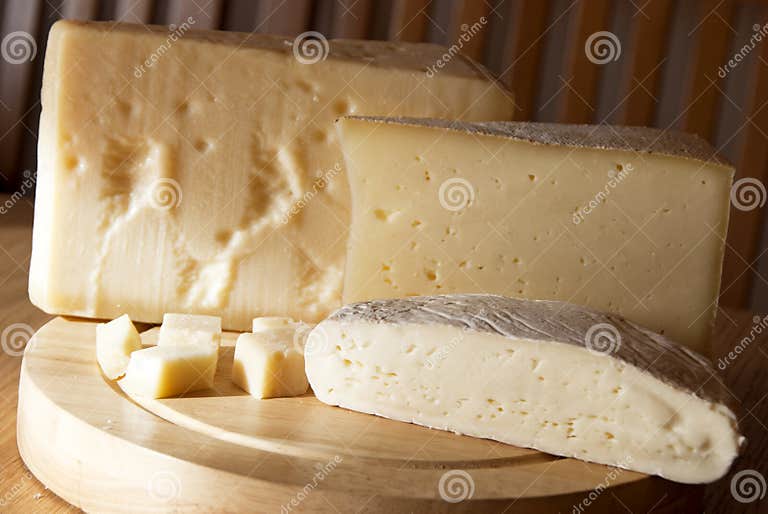 Italian cheeses stock image. Image of gourmet, platter - 17082695