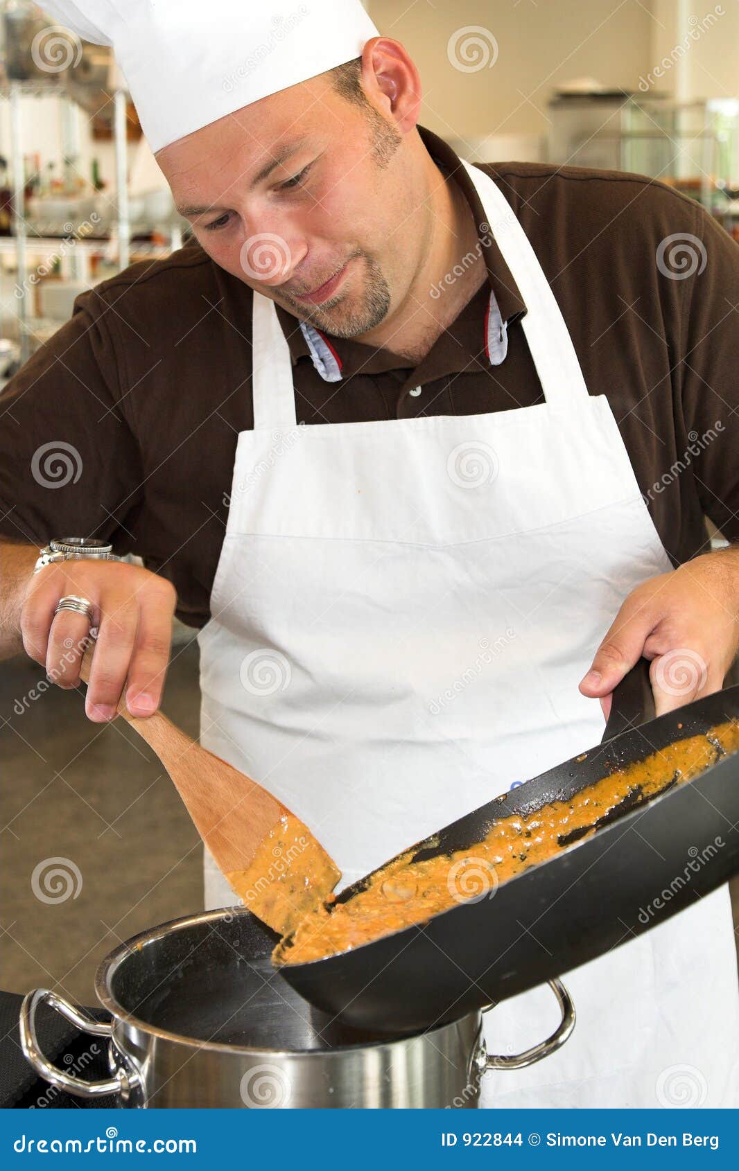 Italian chef stock photo. Image of portrait, sauce, chef - 922844