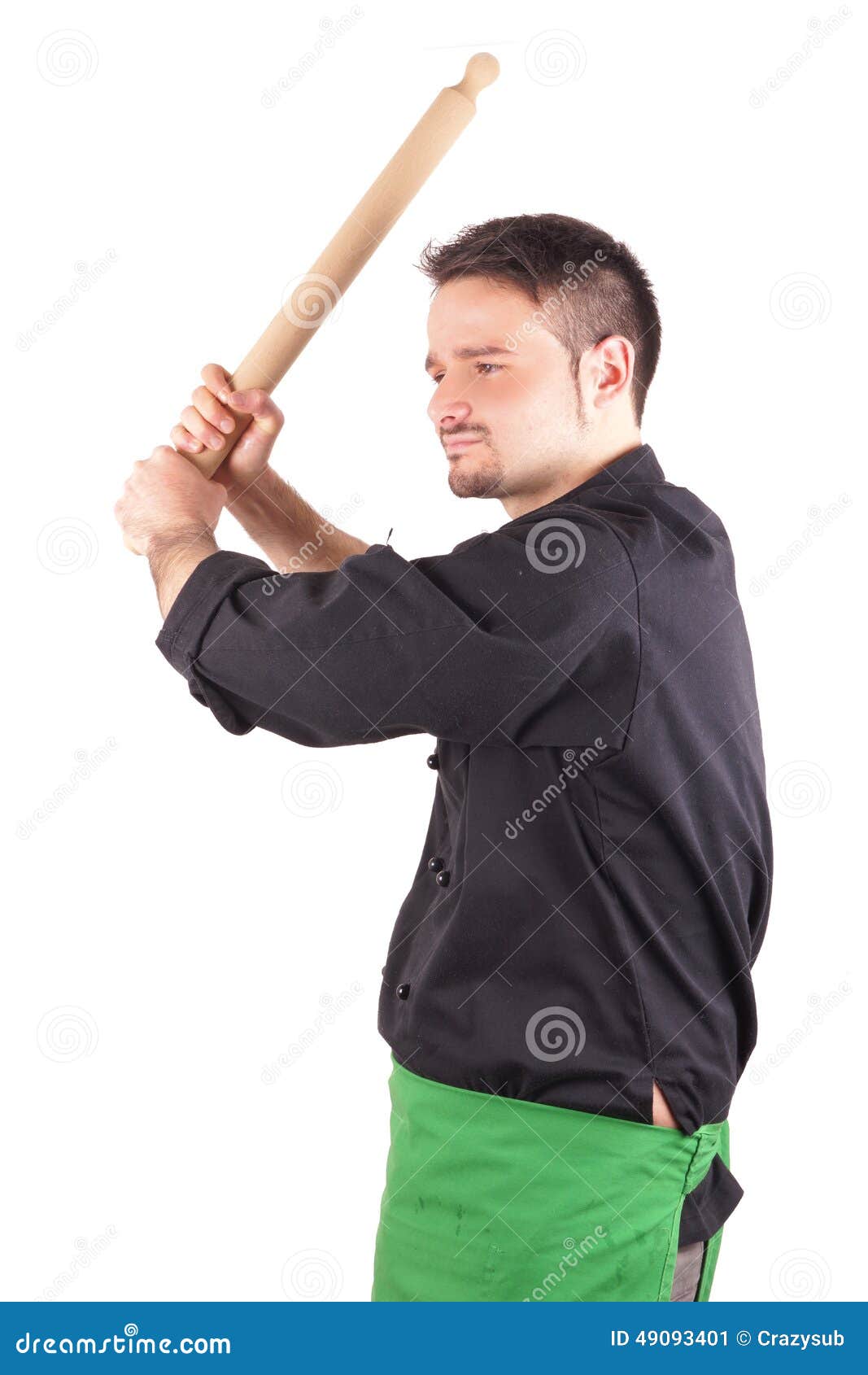 Italian Chef stock image. Image of uniform, cook, portrait - 49093401