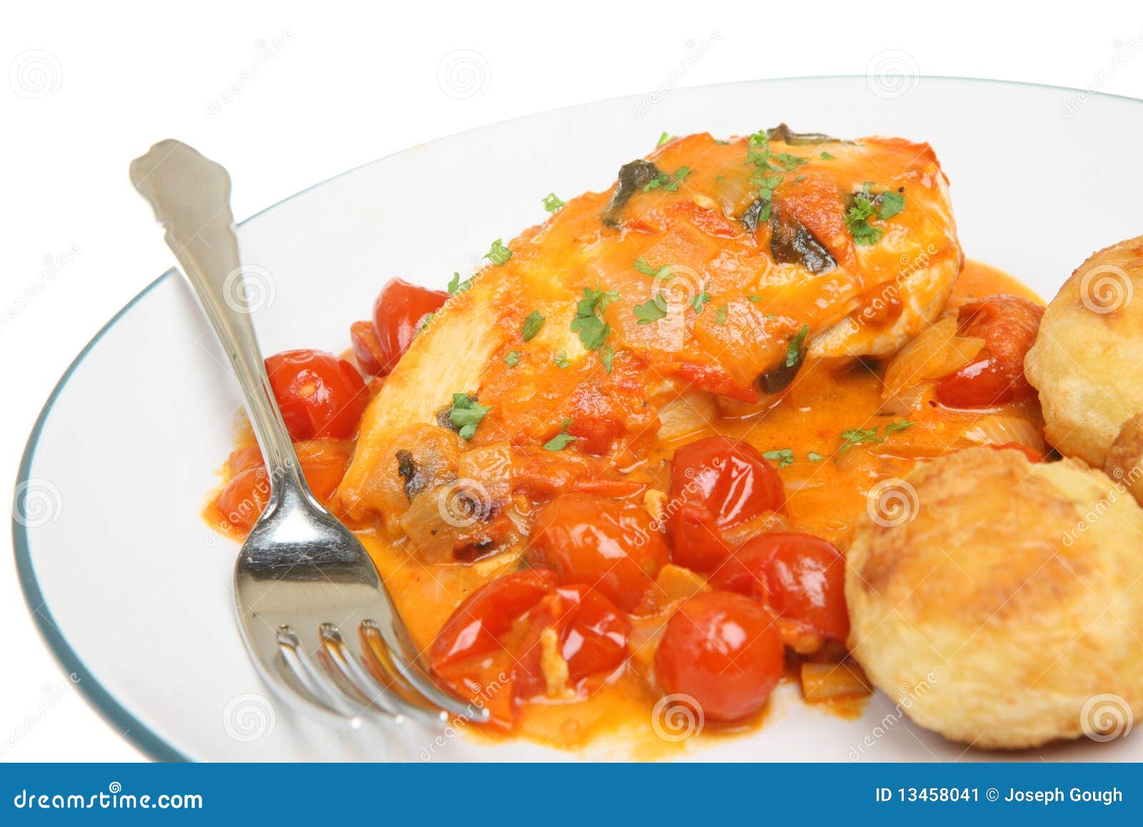 Italian Chicken Cacciatore stock image. Image of meat - 13458041
