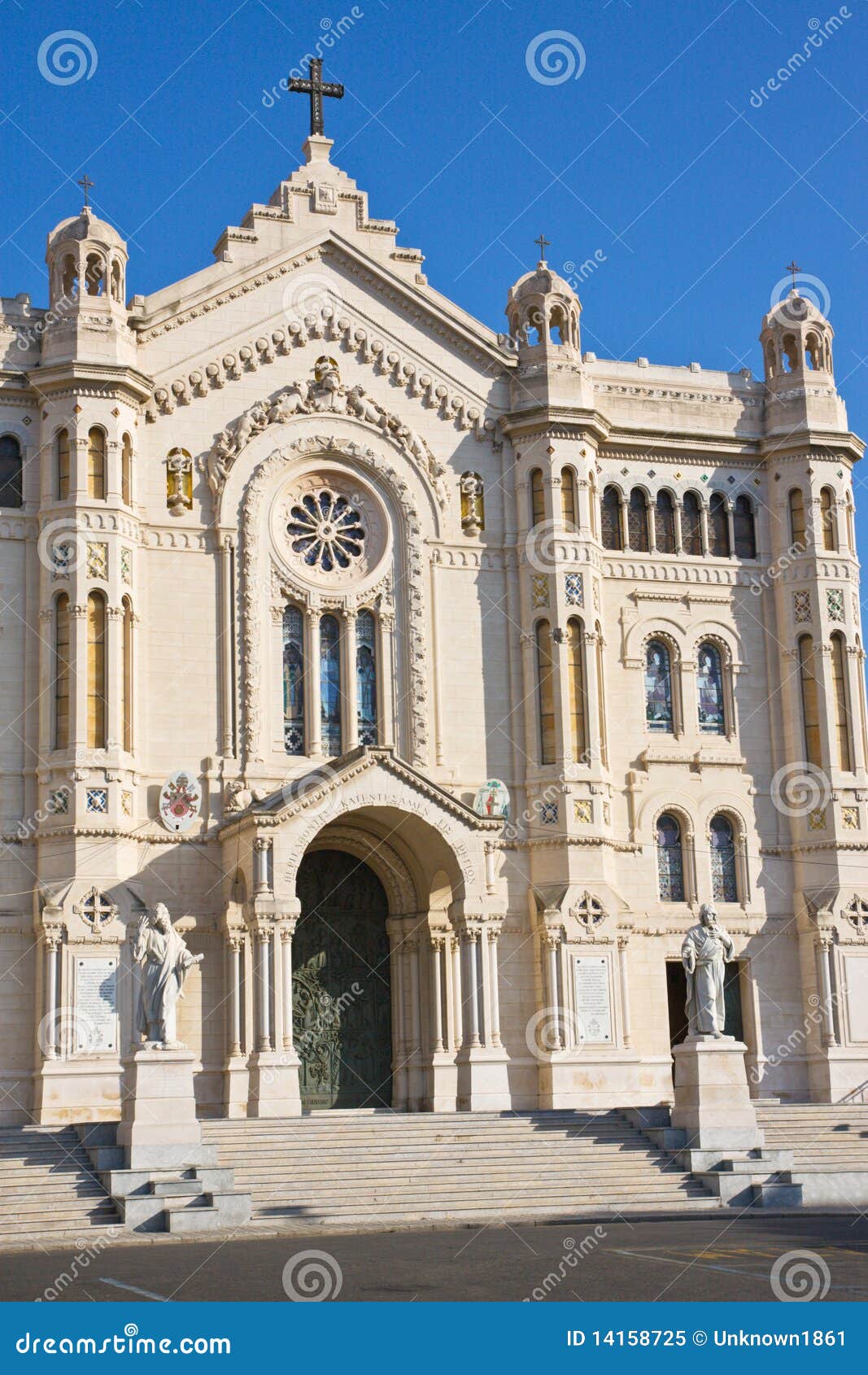 Italian church stock image. Image of tourism, building - 14158725