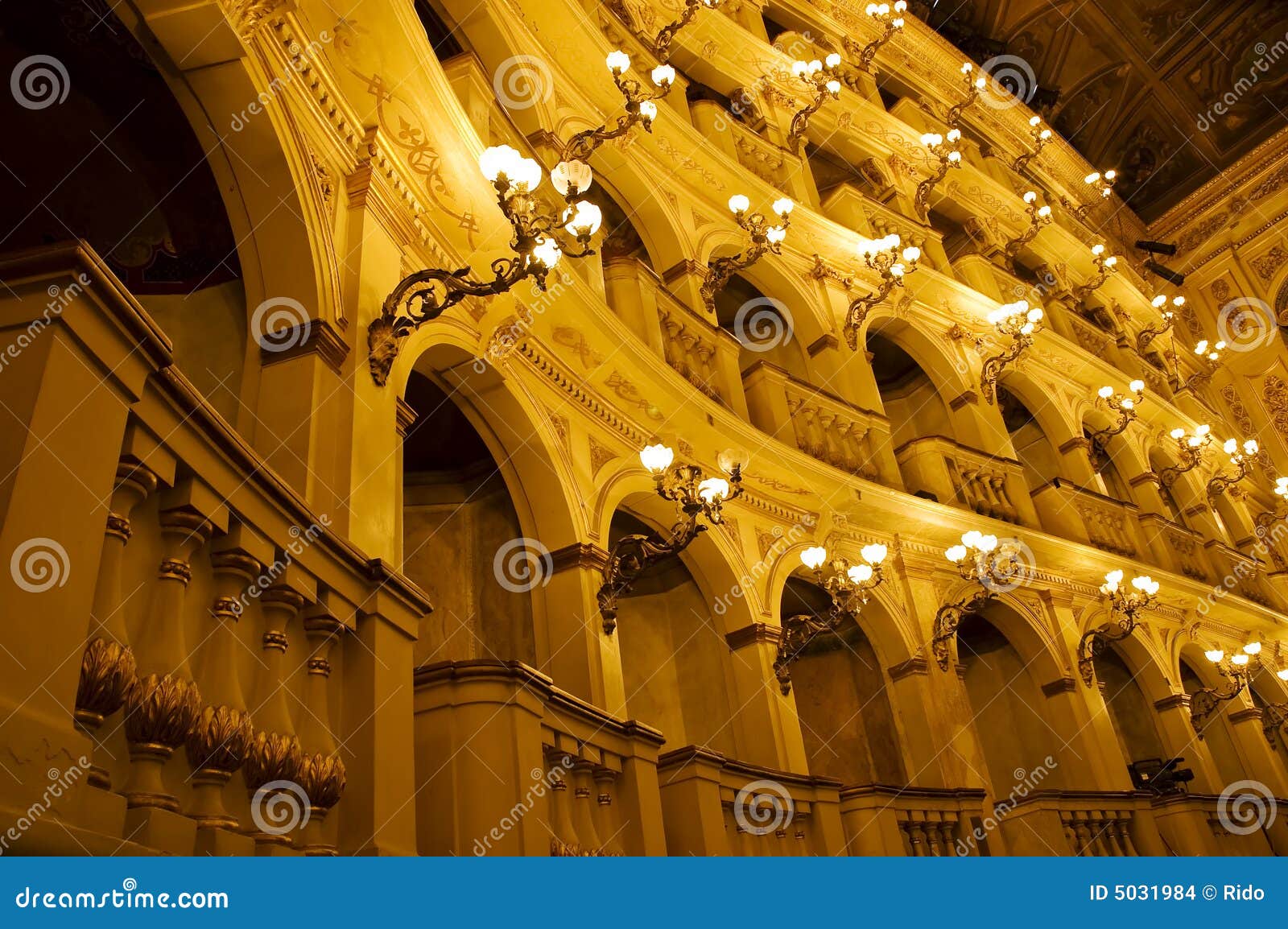 Italian Classical Theatre stock photo. Image of concert - 5031984