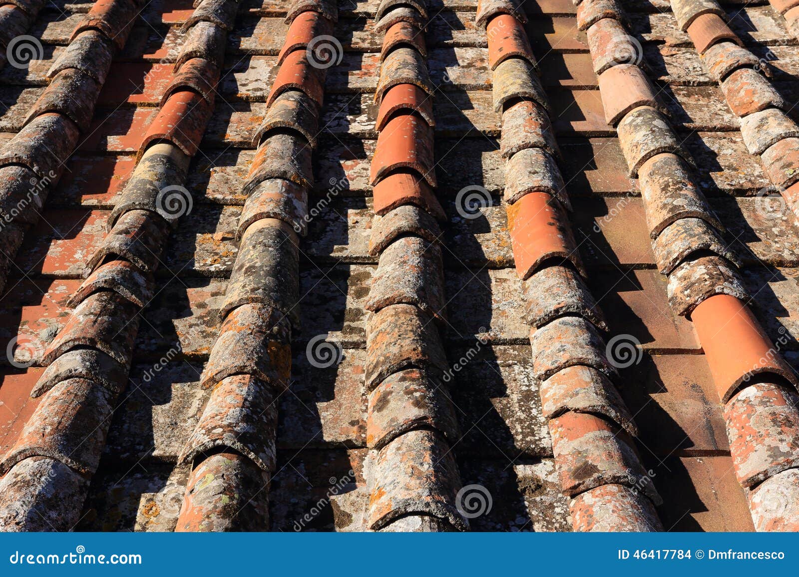 Italian Clay tiles stock photo. Image of aquifer, compluvium - 46417784