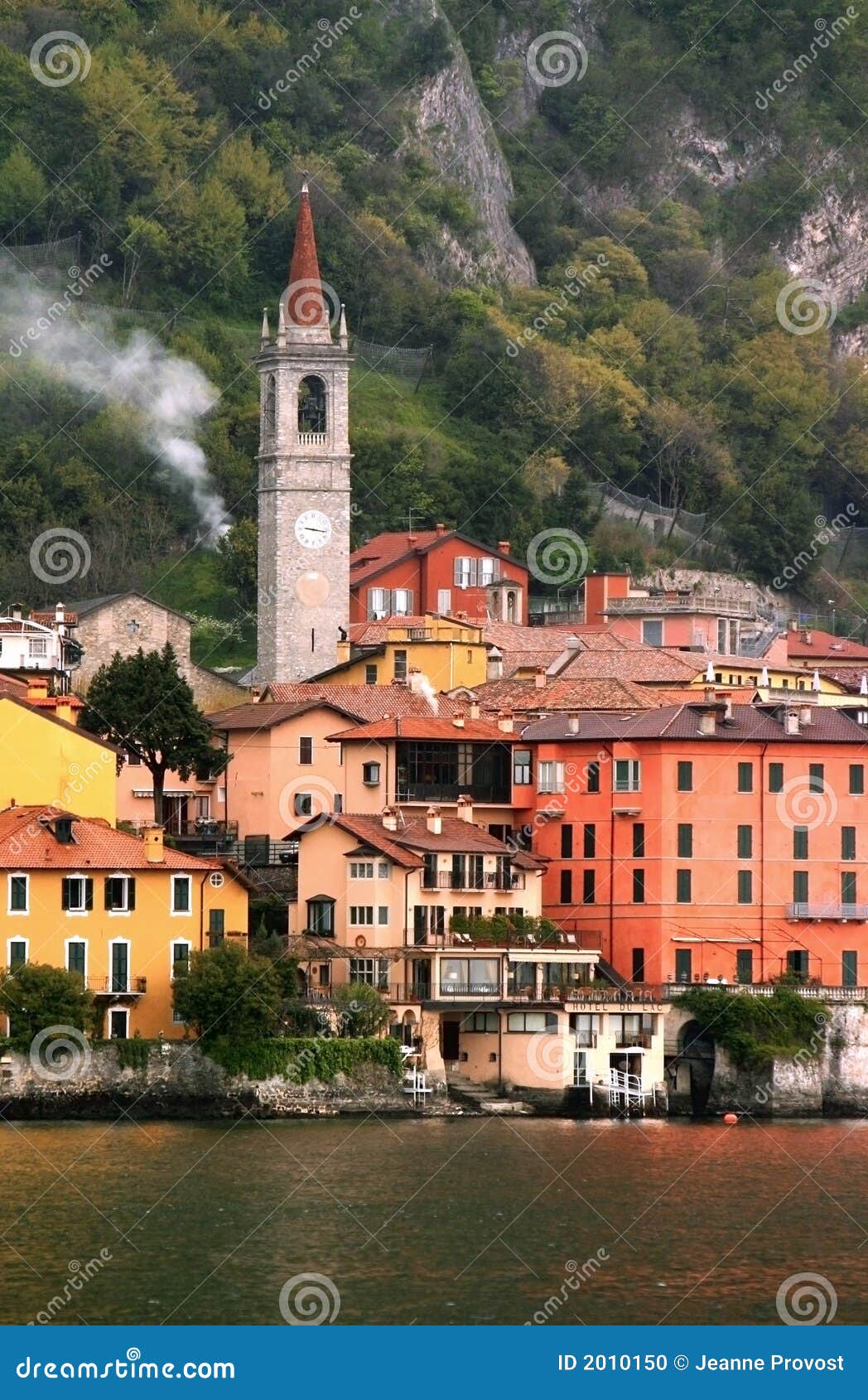 Italian Clocktower stock photo. Image of outside, mediterranean - 2010150