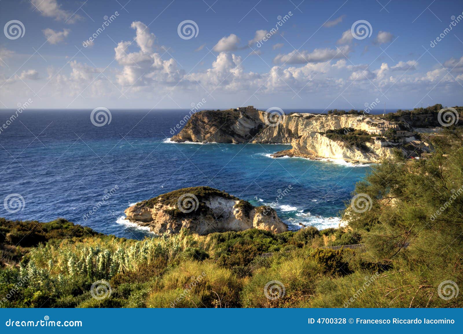 Italian coast, ponza stock photo. Image of myrtle, mirto - 4700328