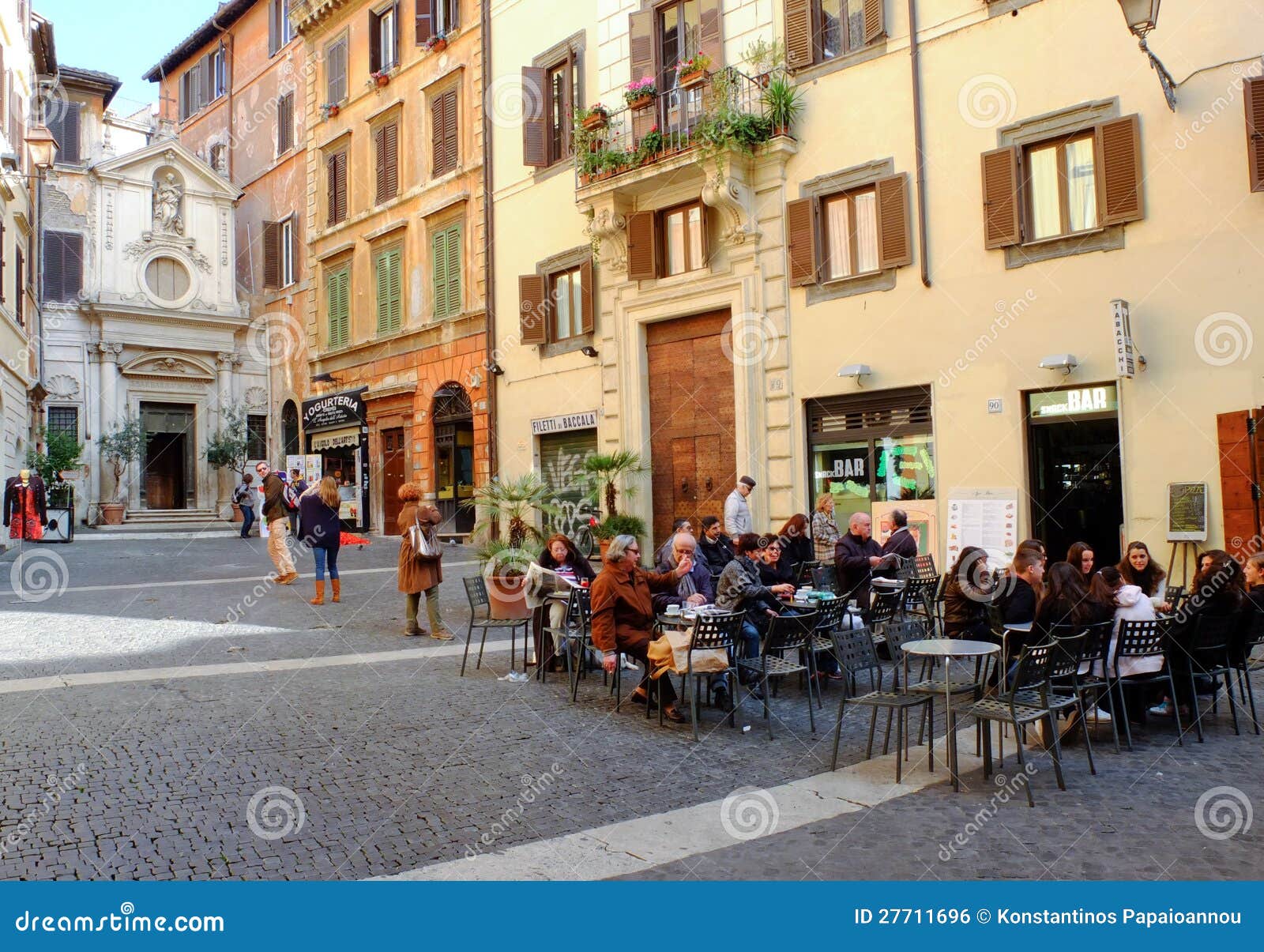 Italian coffee bar editorial photo. Image of isolated - 27711696