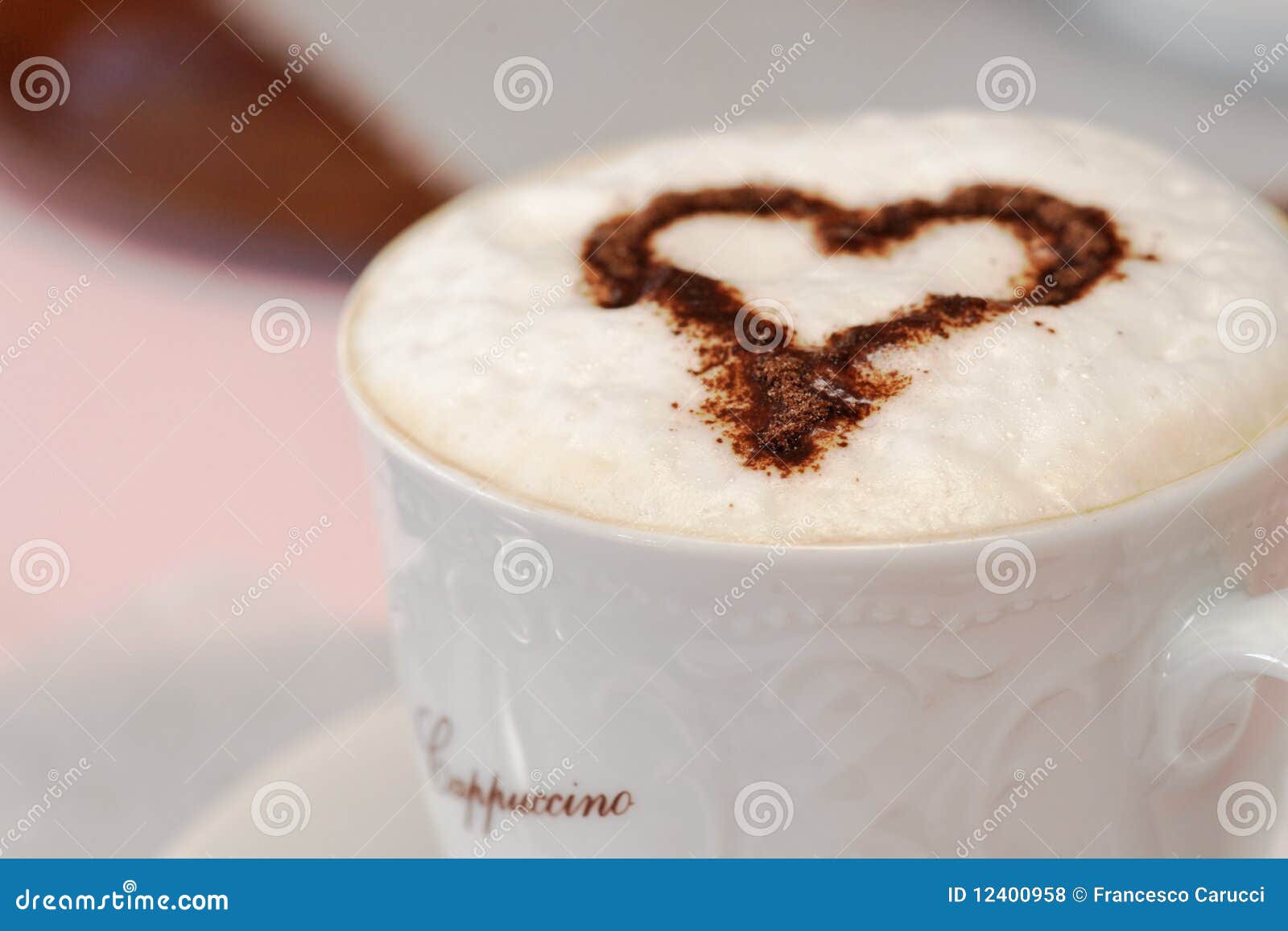 Italian Coffee Cappuccino stock photo. Image of espresso - 12400958
