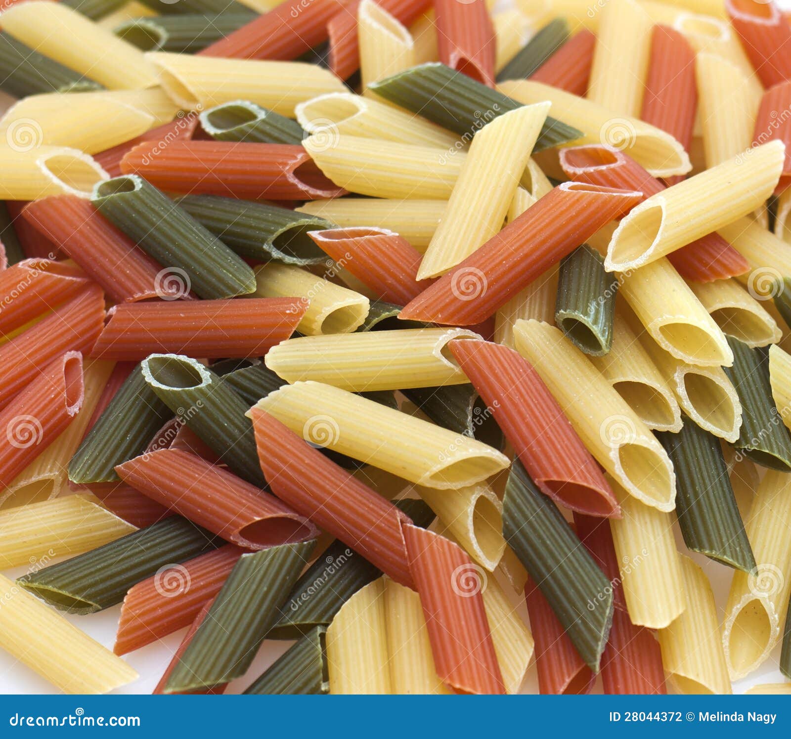 Italian Colored Pasta Stock Photography - Image: 28044372