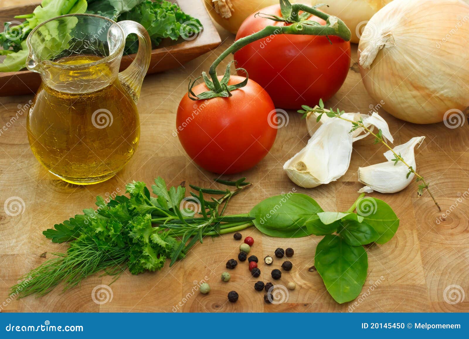 Italian Cooking Ingredients Stock Photo - Image of kitchen, nature ...