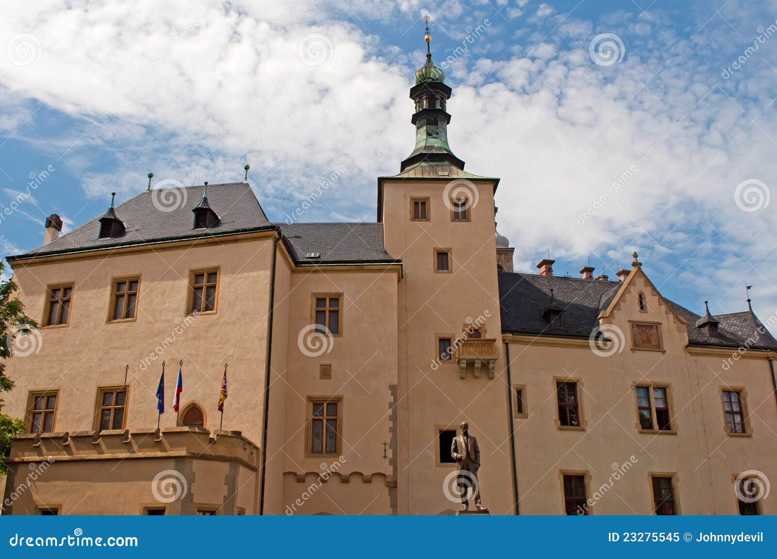 Italian Court stock image. Image of chapel, exterior - 23275545