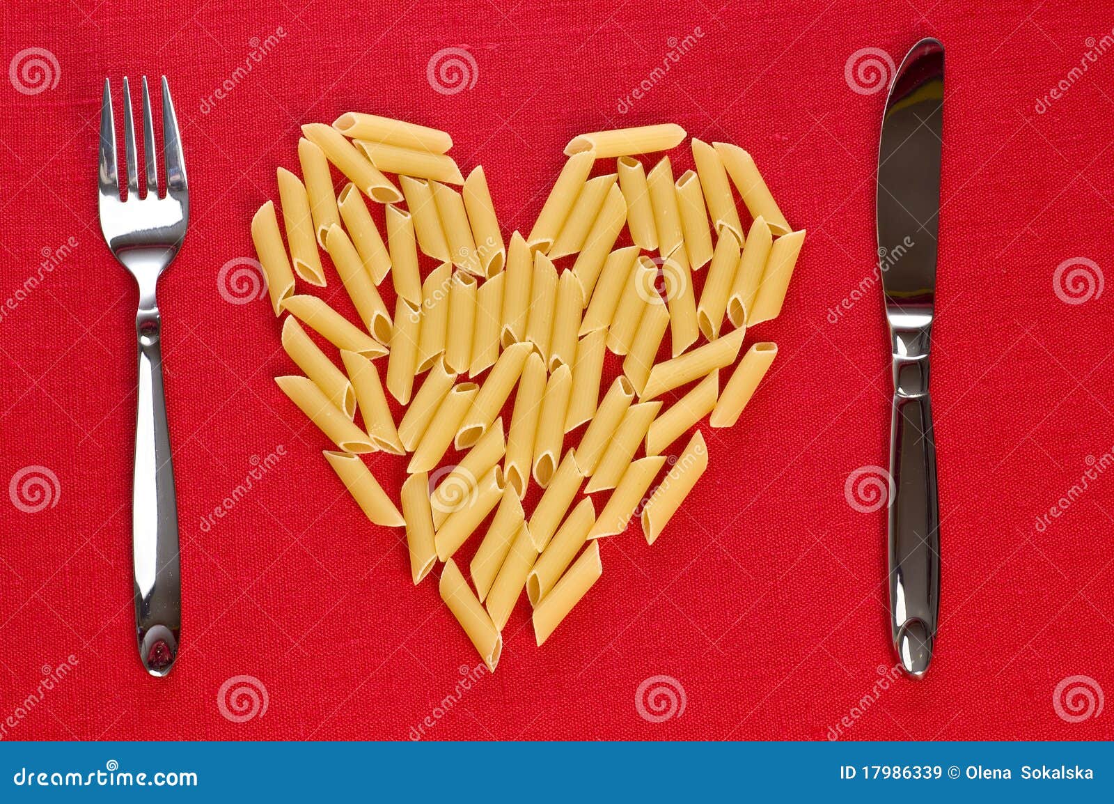 Italian Creative Heart Food Stock Image - Image of cafe, group: 17986339