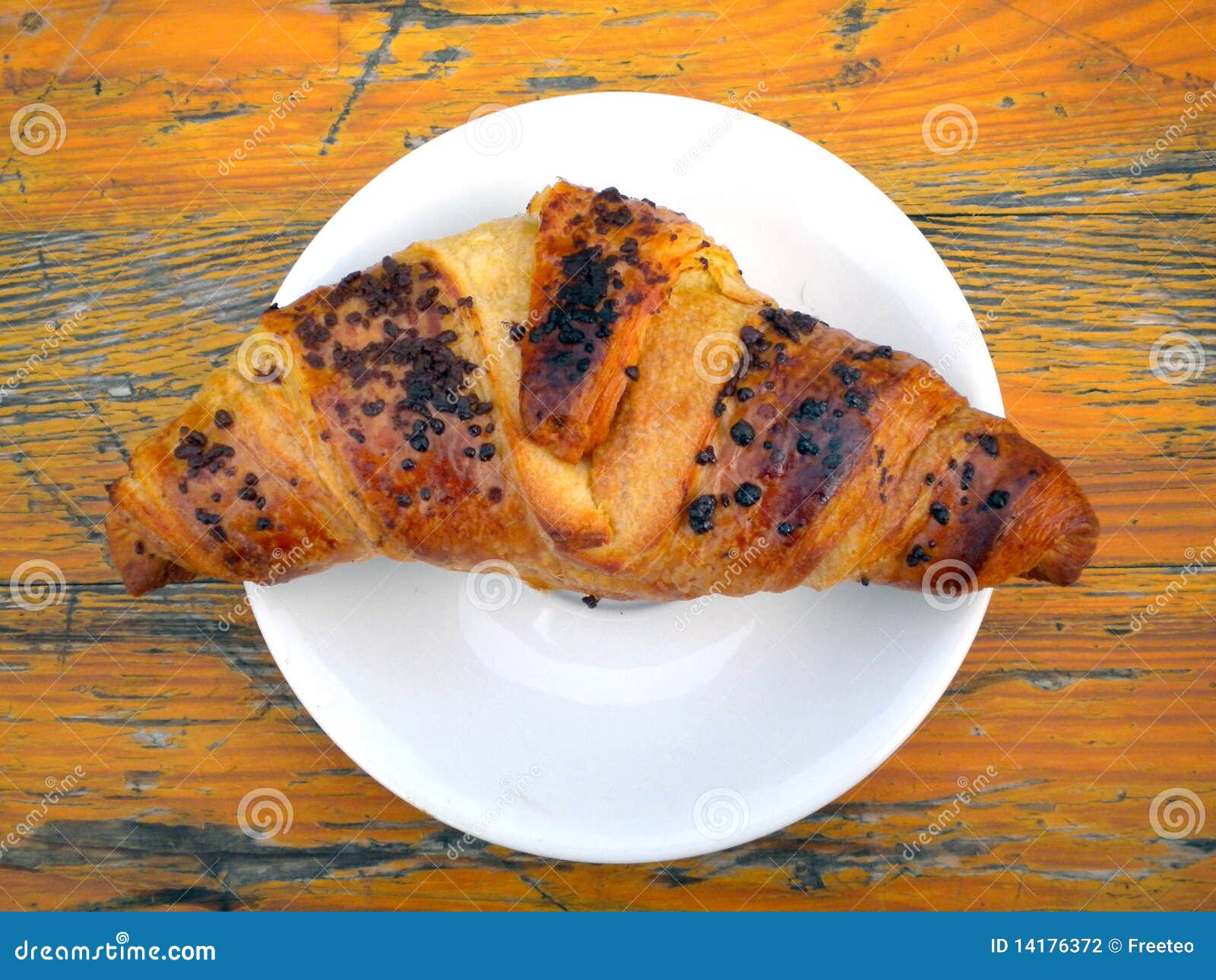 Italian croissant stock photo. Image of french, wheat - 14176372