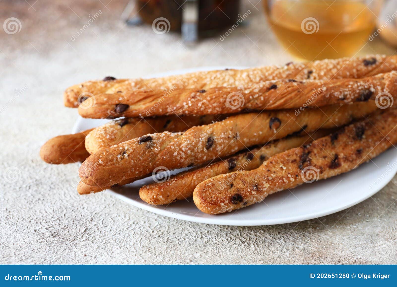 Crostini bread sticks stock photo. Image of bread, kitchen - 202651280