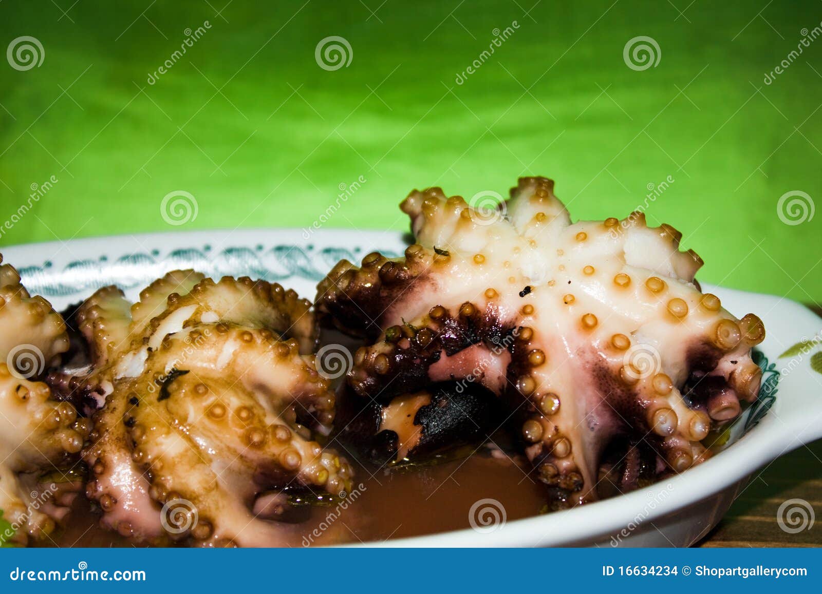 Italian Cuisine - Octopus - Closeup Stock Photo - Image of kitchen ...