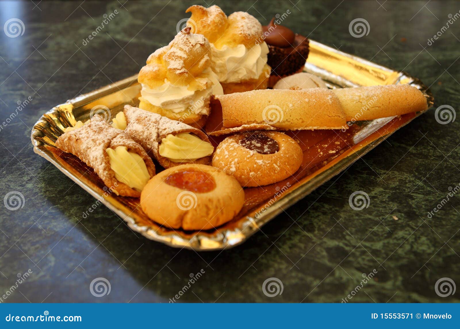 Italian Dolce stock image. Image of table, dolce, sweet - 15553571