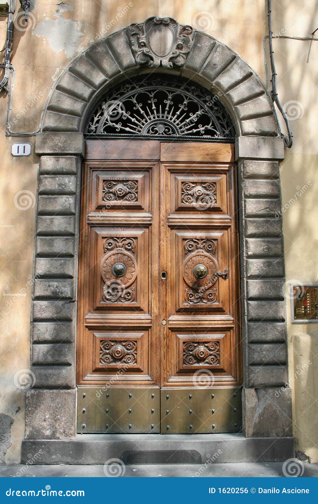 Italian door stock photo. Image of exit, lock, concept - 1620256