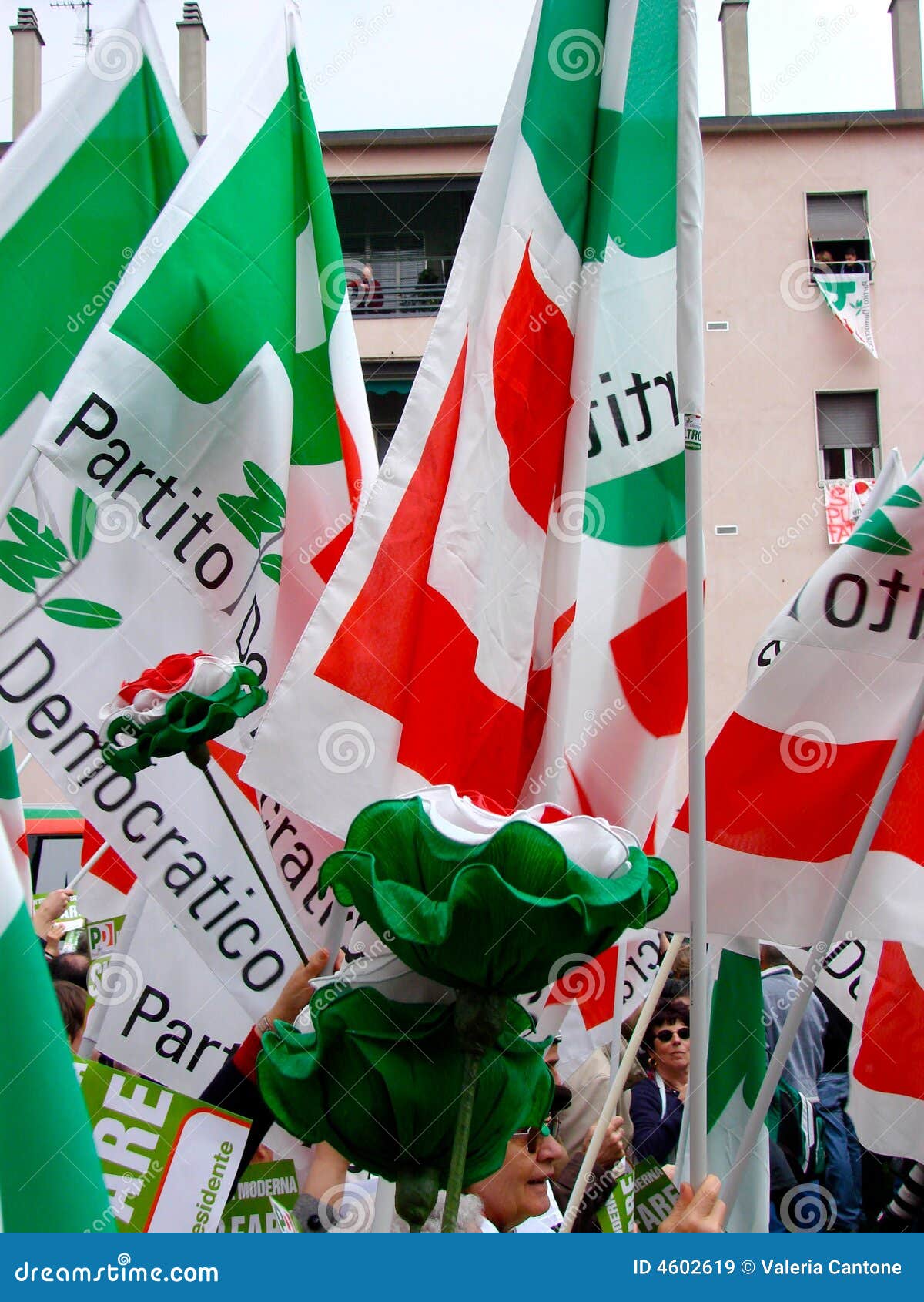 Italian Elections: Veltroni in Milan Editorial Stock Image - Image of ...